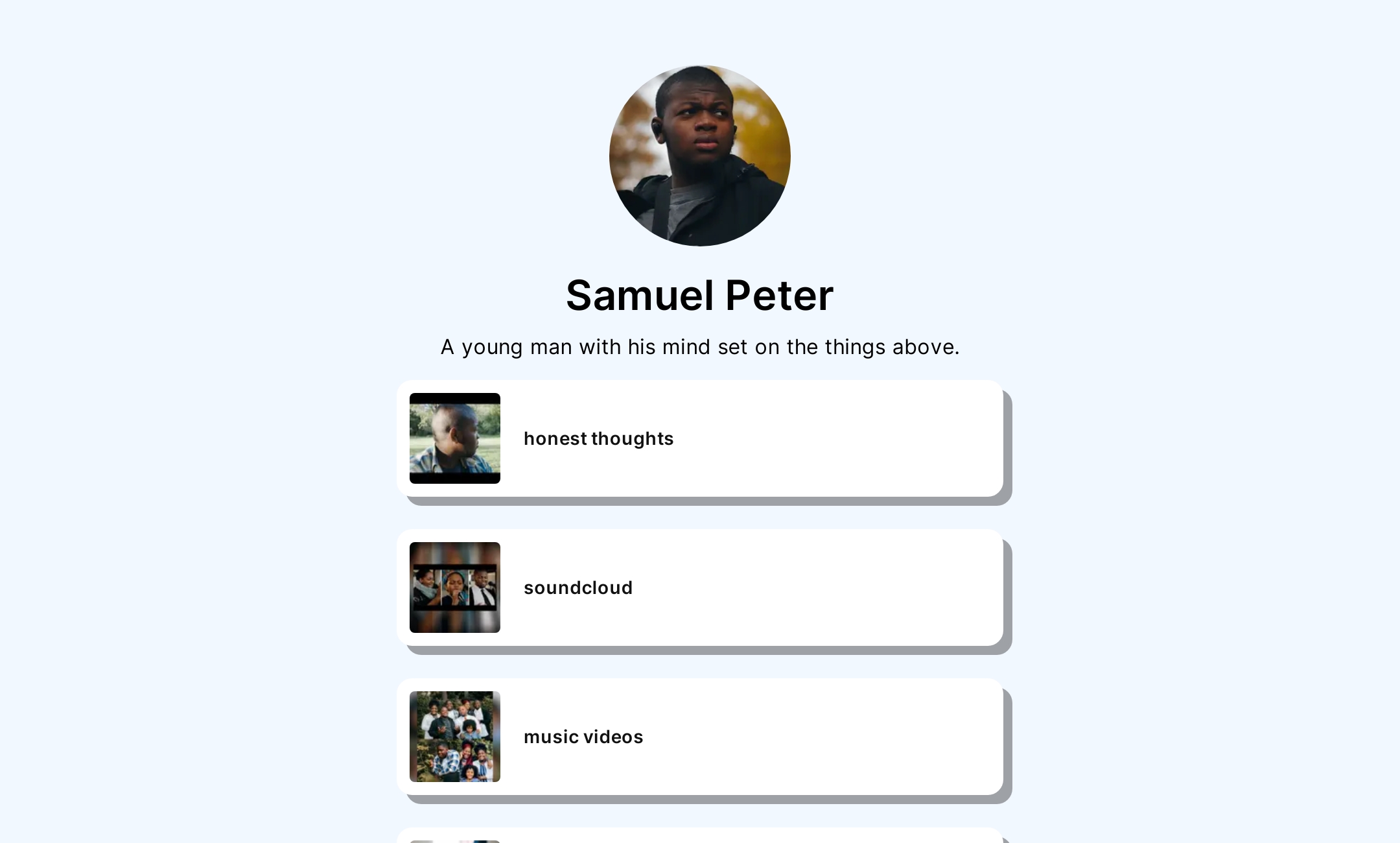 Samuel Peter's Flowpage