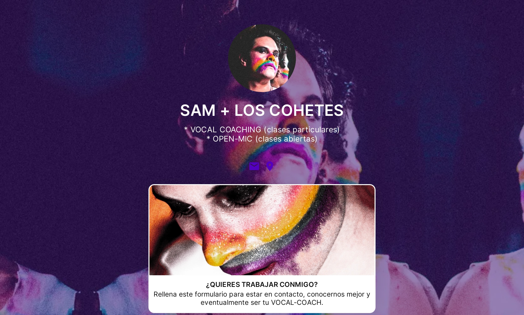 SAM + LOS COHETES's Flowpage