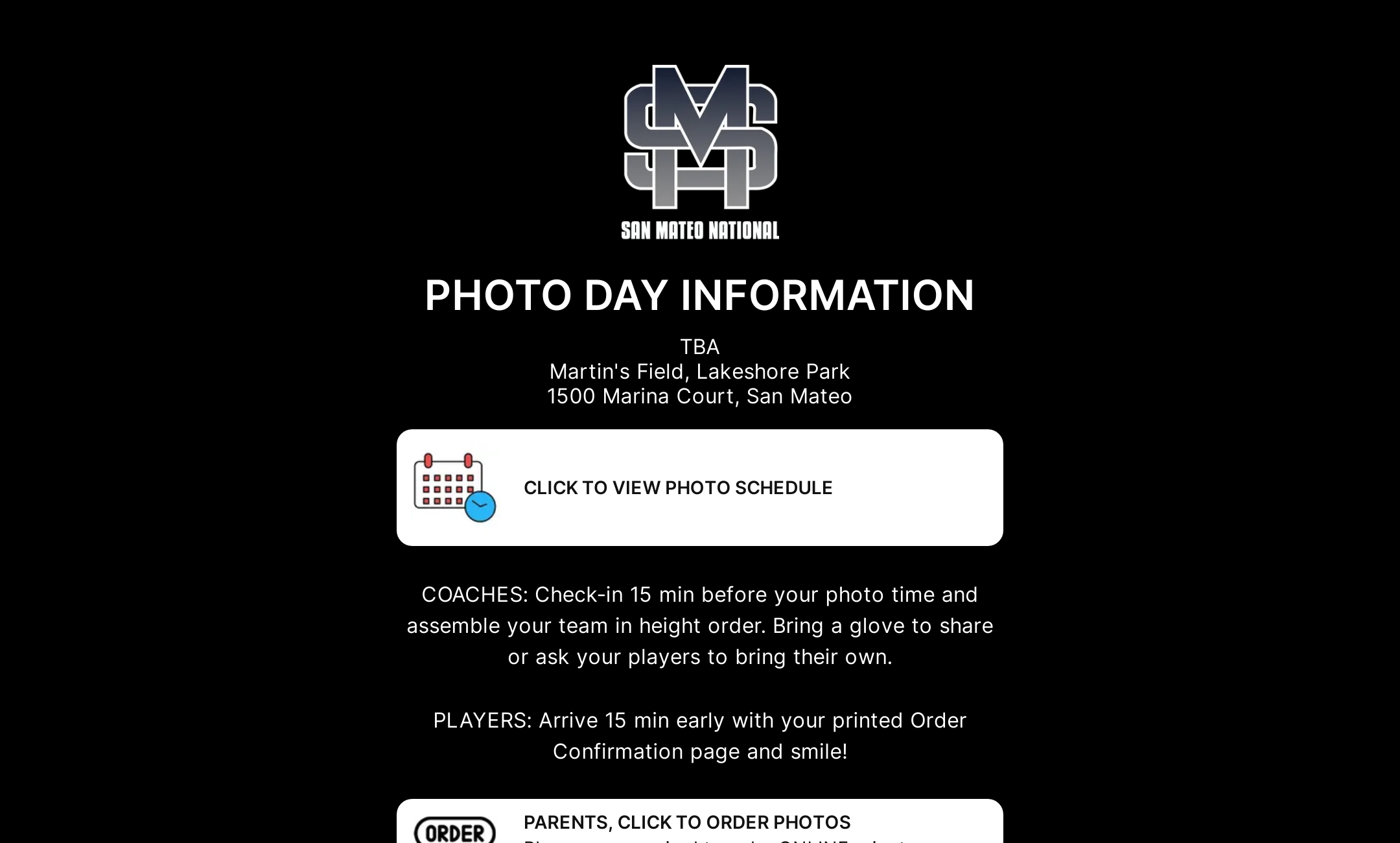 PHOTO DAY INFORMATION's Flowpage