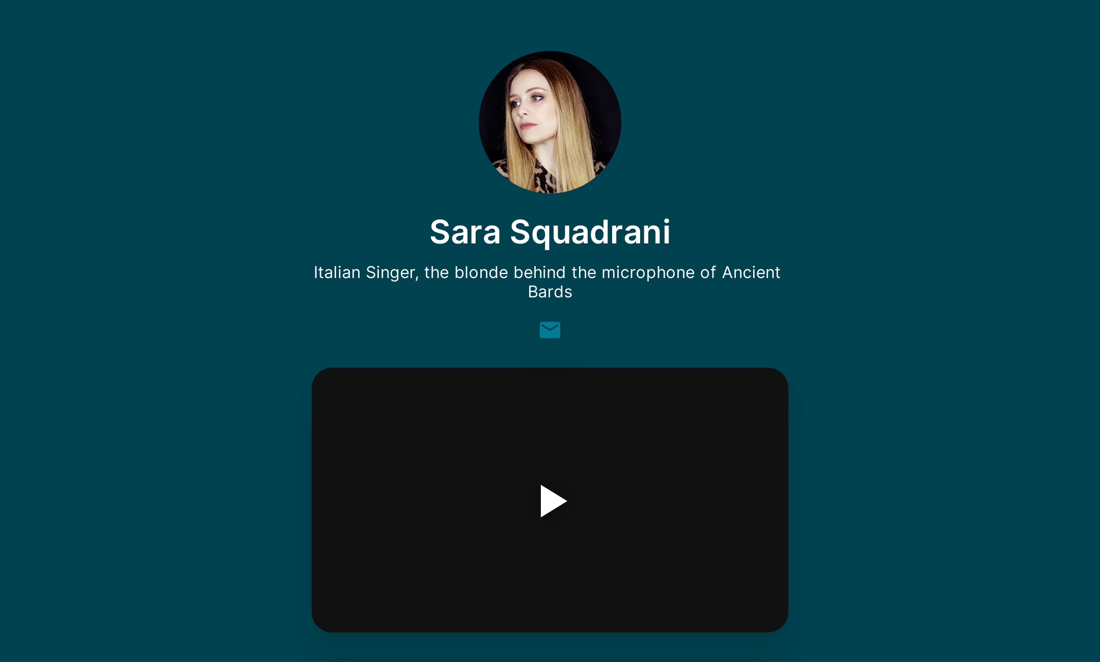 Sara Squadrani's Flowpage
