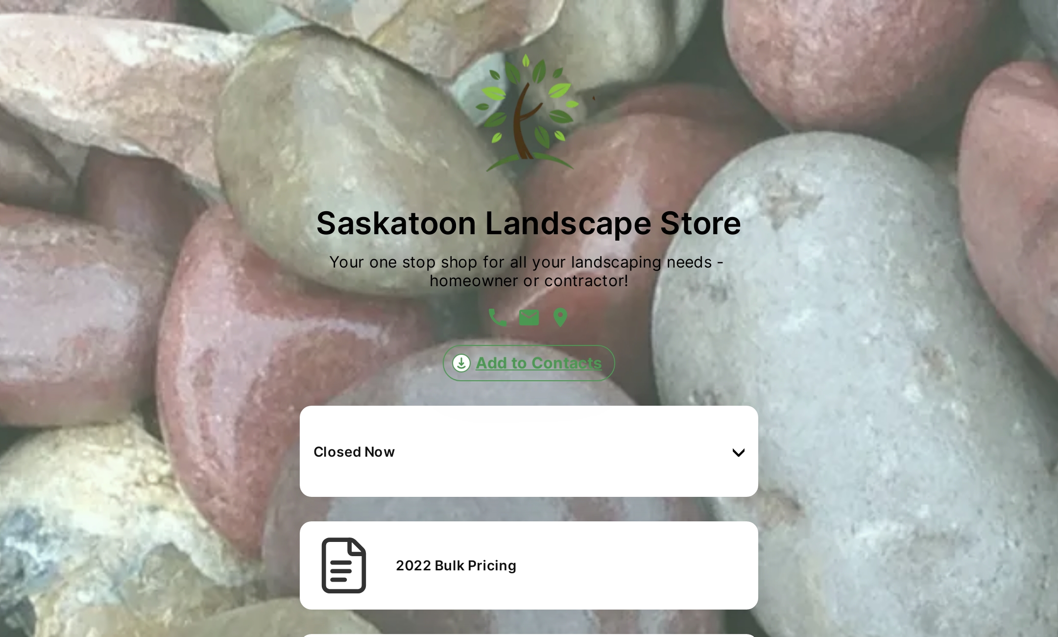 Saskatoon Landscape Store's Flowpage