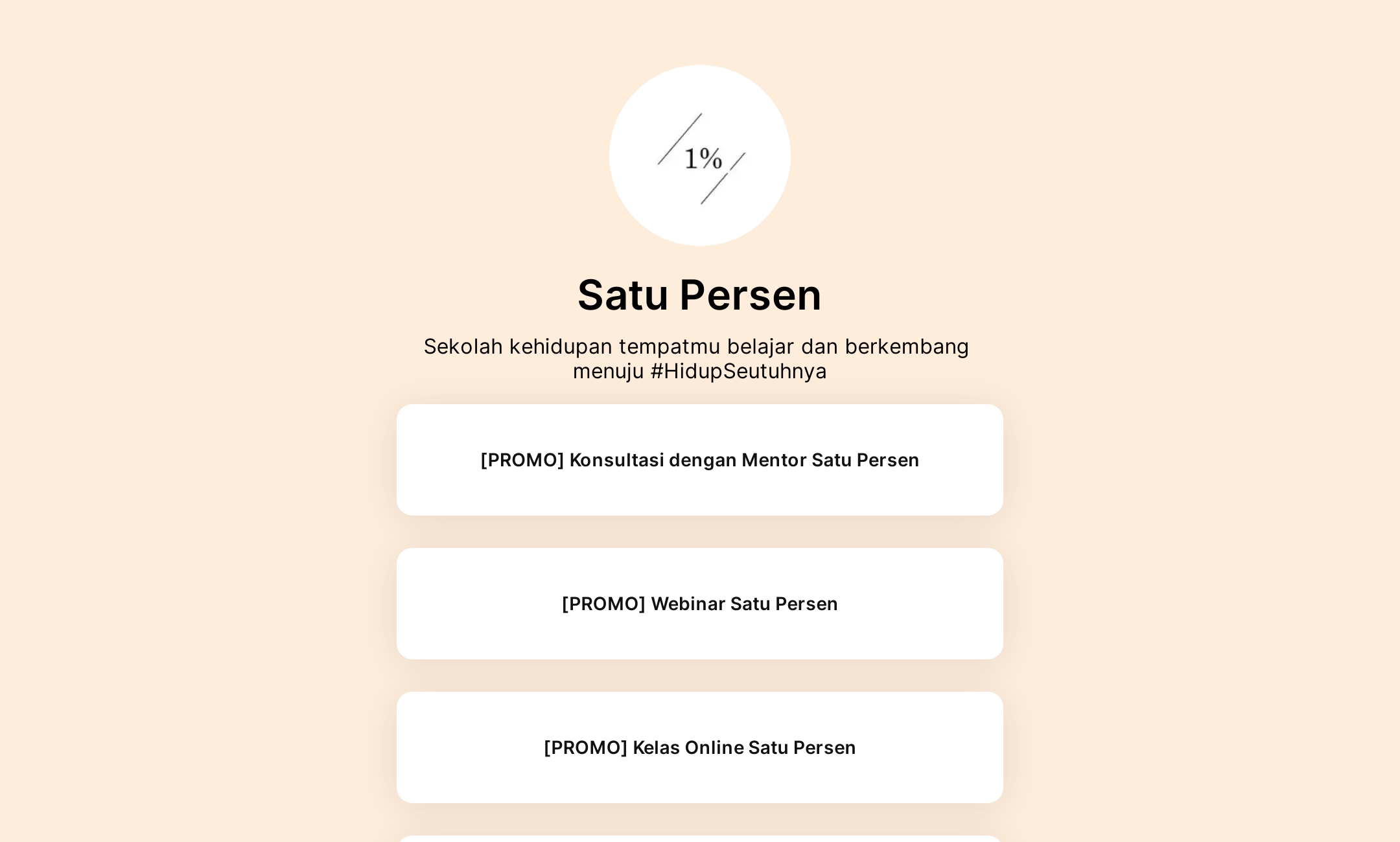 Satu Persen's Flowpage