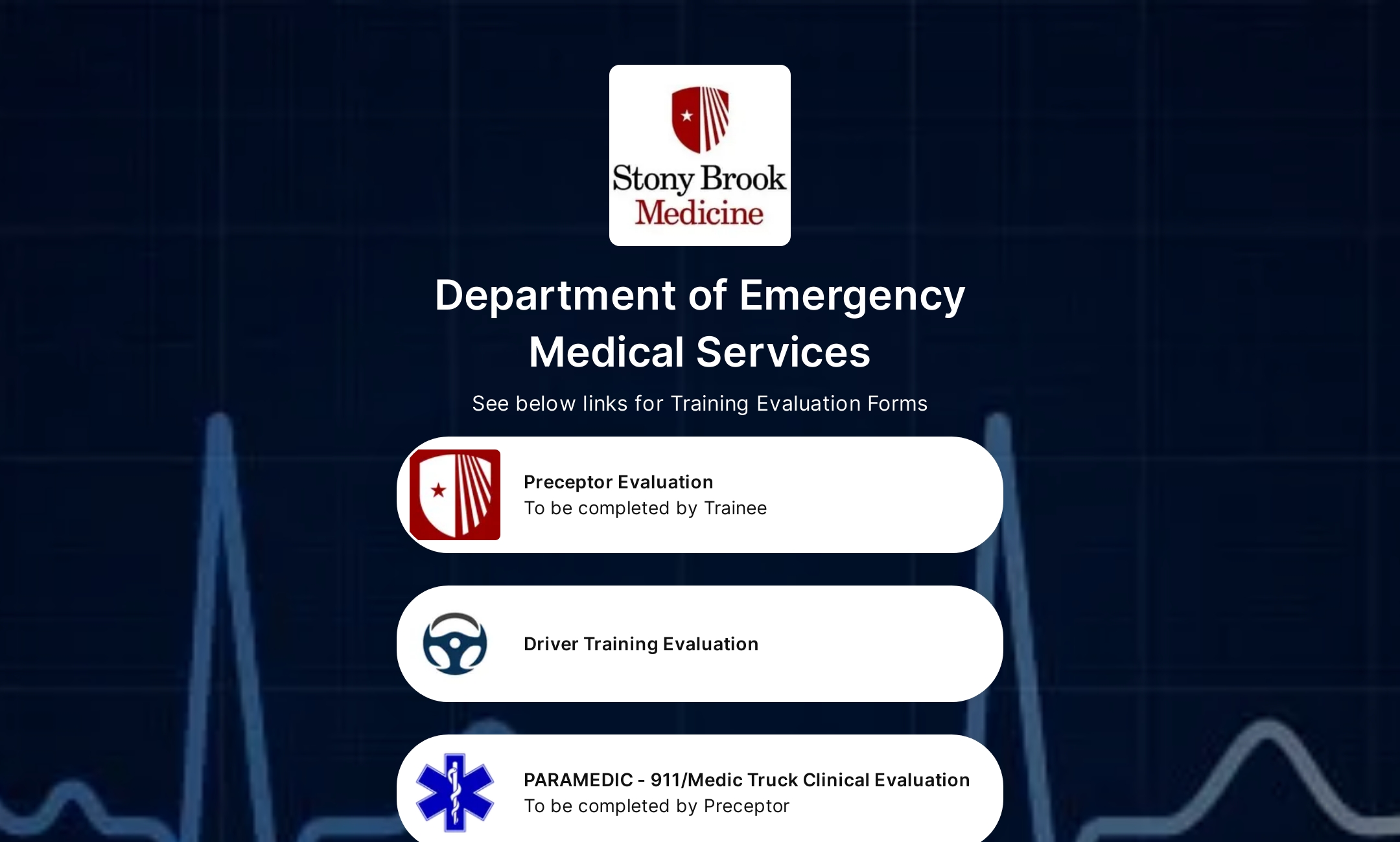 Department of Emergency Medical Services' Flowpage