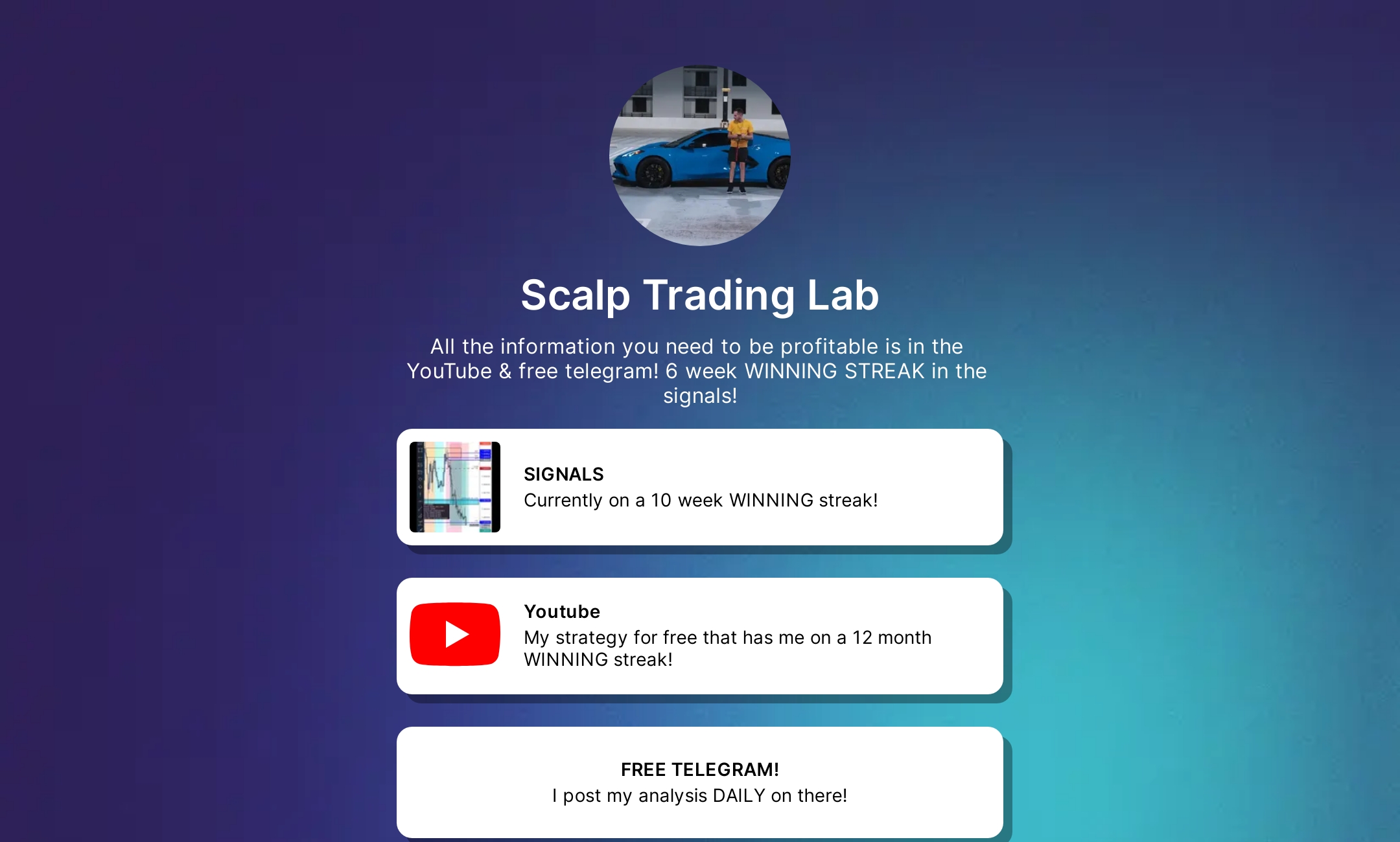 Scalp Trading Lab's Flowpage