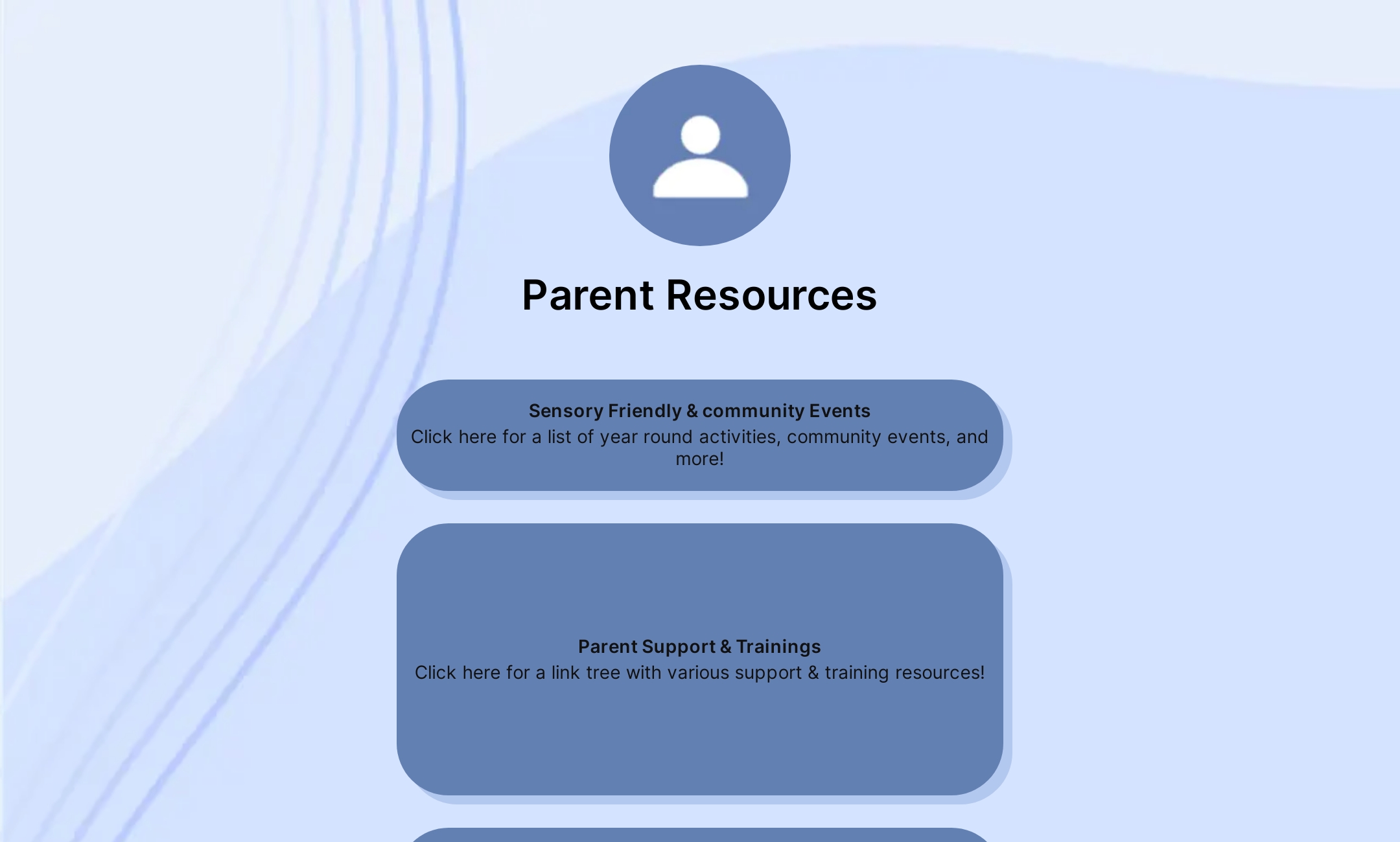 Parent Resources' Flowpage
