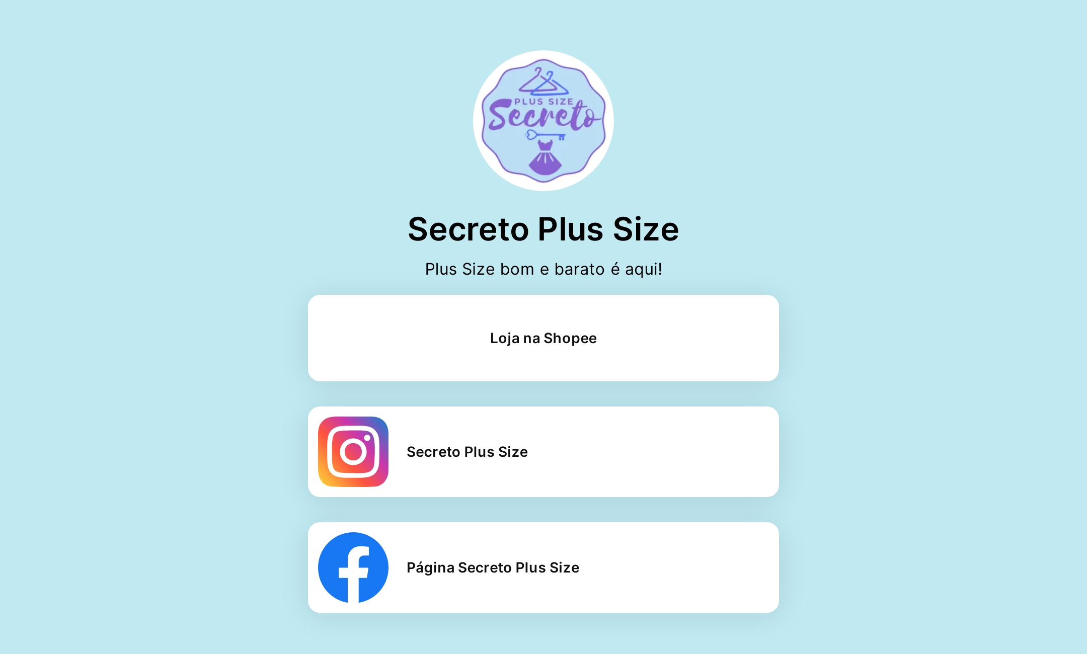 Secreto Plus Size's Flowpage