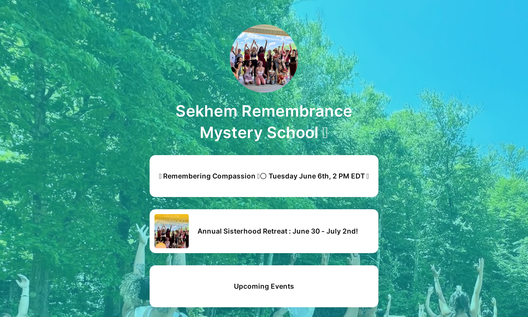 Sekhem Remembrance Mystery School 𓂀's Flowpage