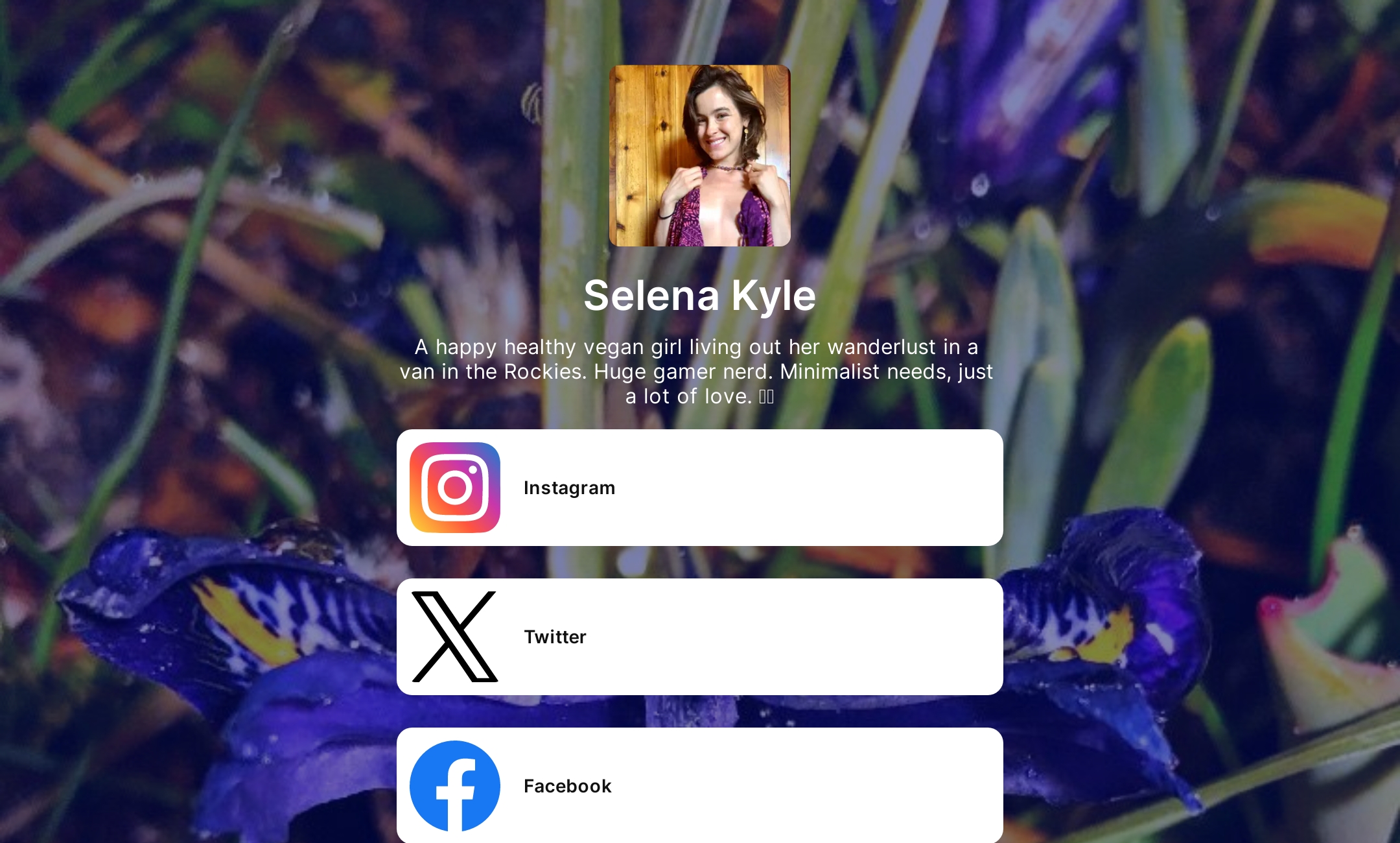 Selena Kyle's Flowpage