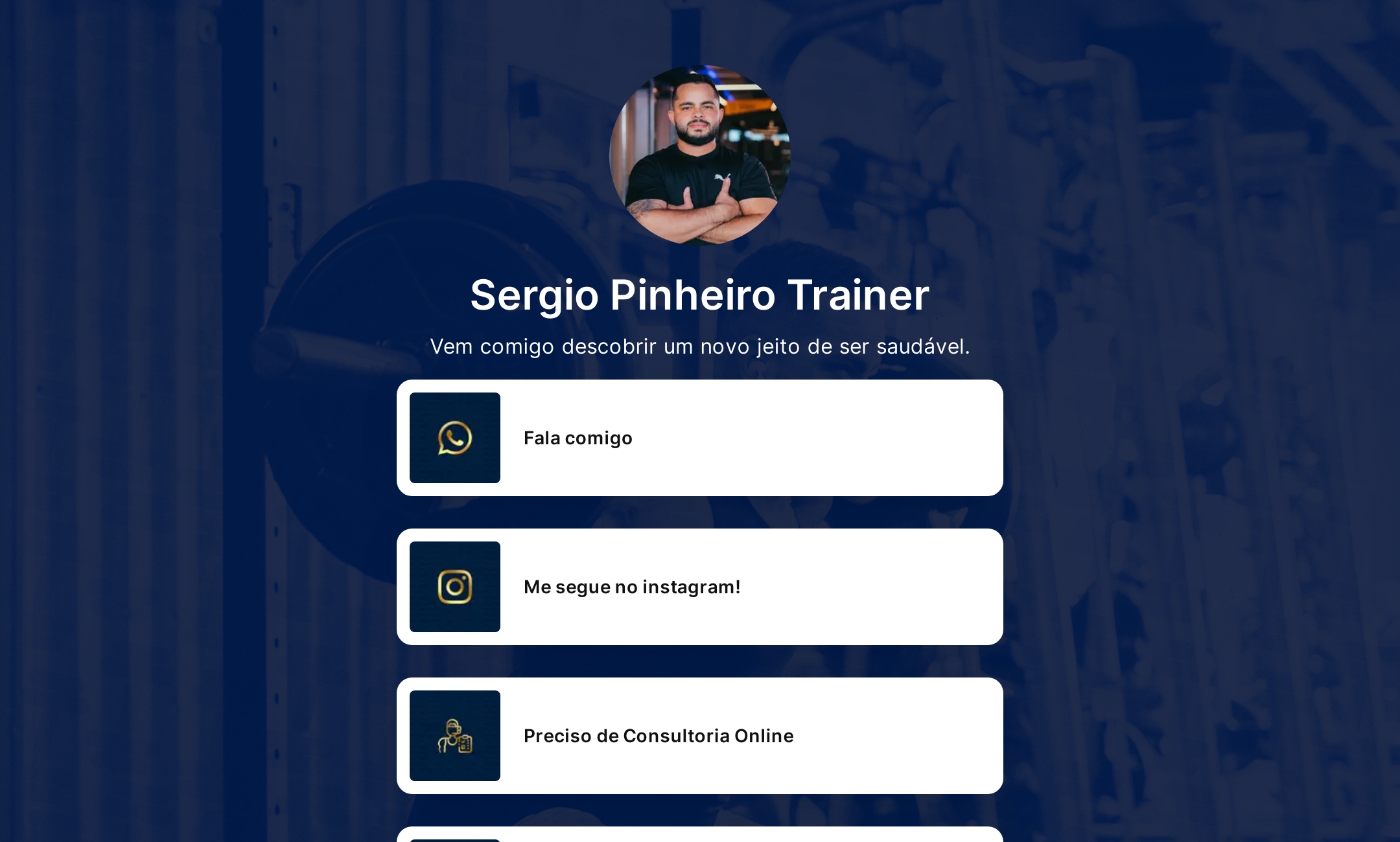 Sergio Pinheiro Trainer's Flowpage