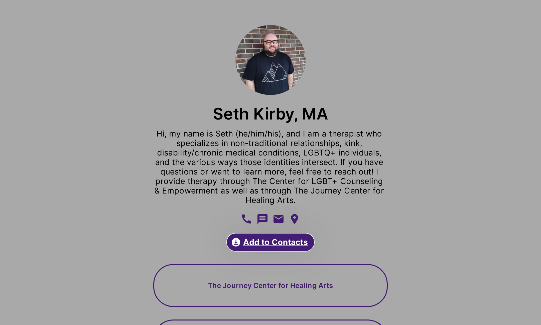 Seth Kirby, MA's Flowpage