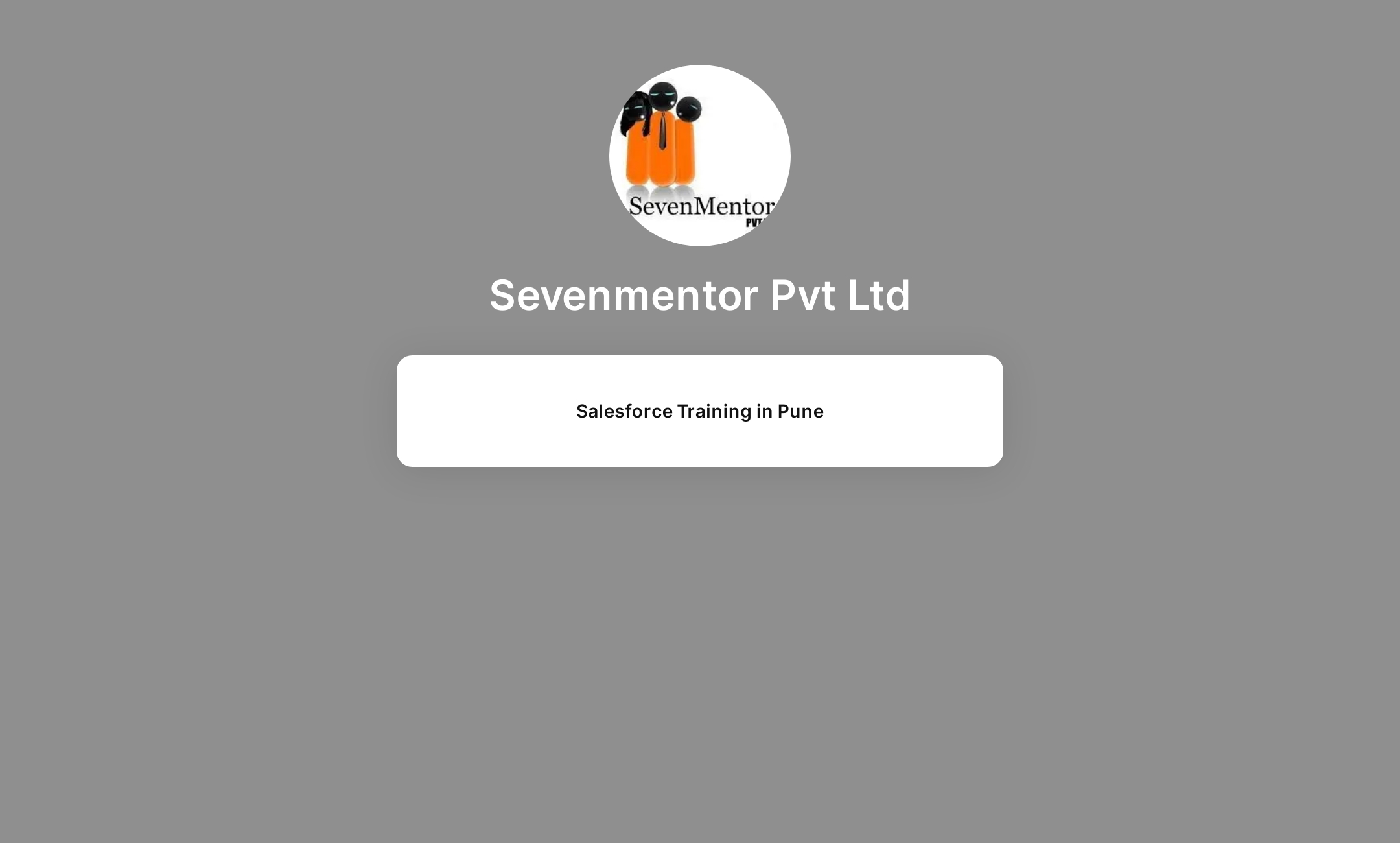 Sevenmentor Pvt Ltd's Flowpage