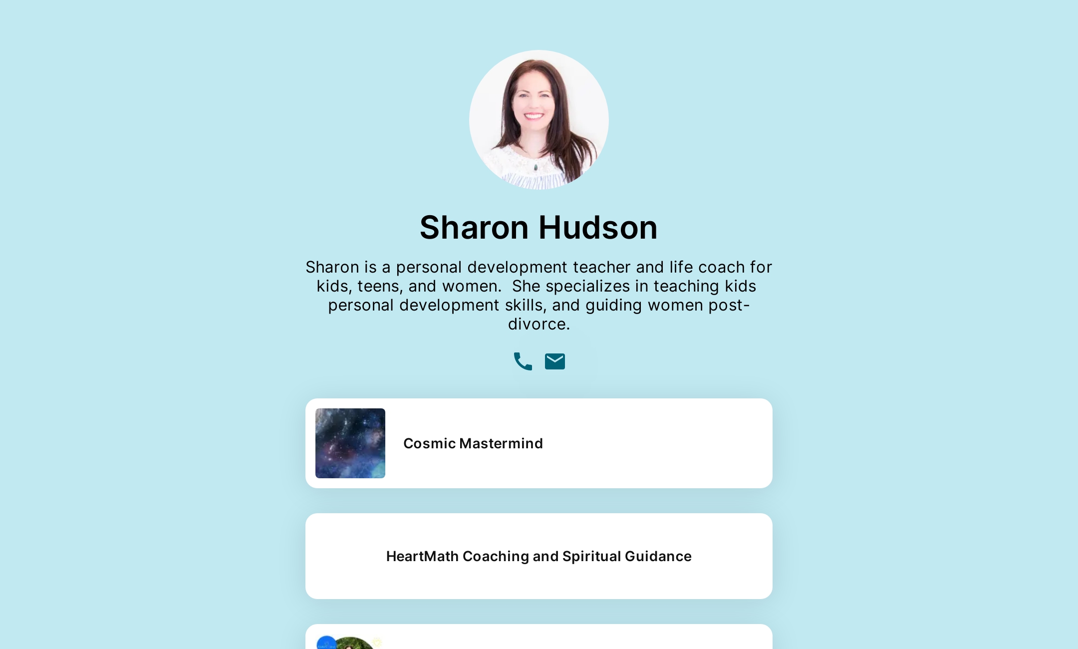 Sharon Hudson's Flowpage