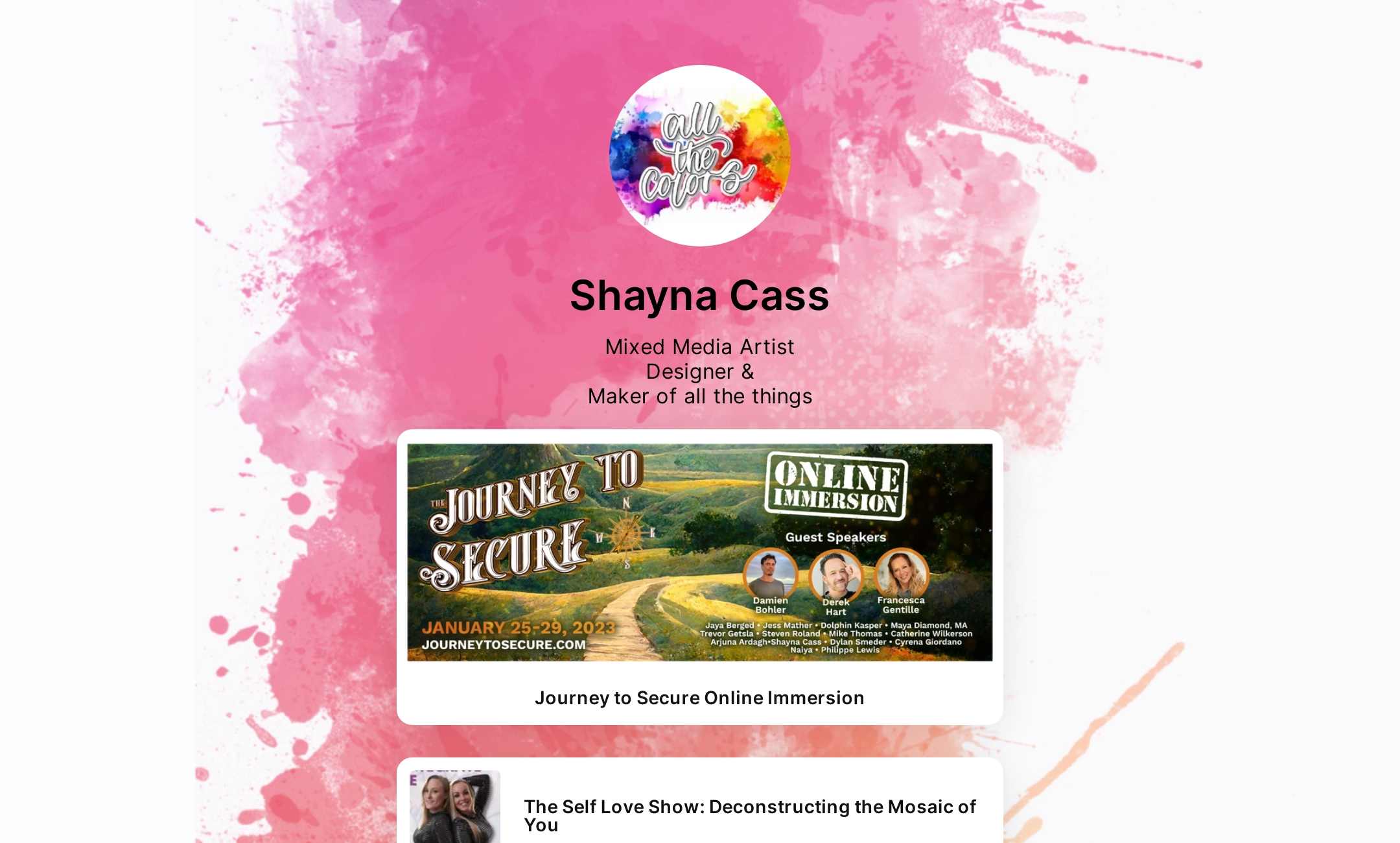 Shayna Cass' Flowpage