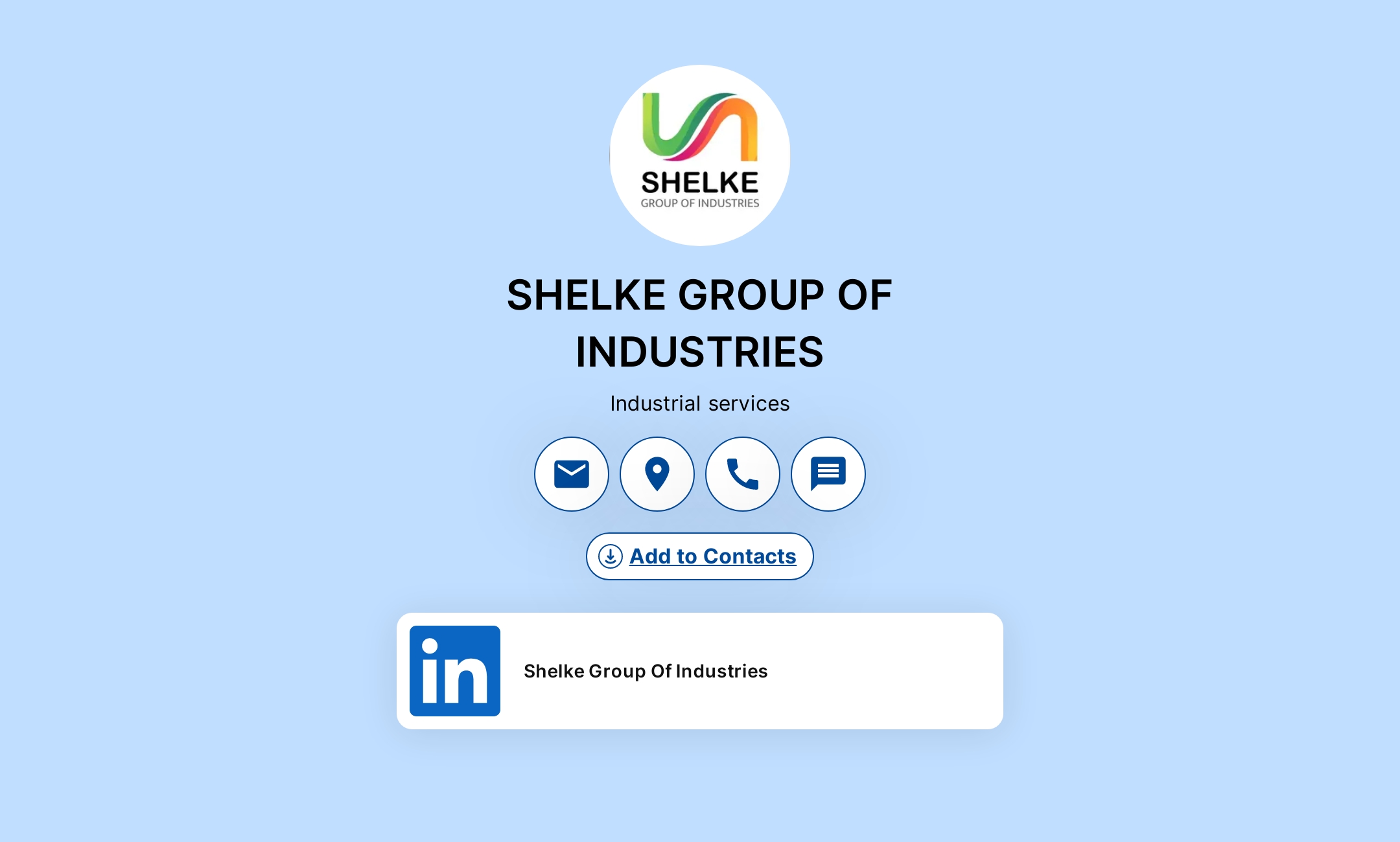 SHELKE GROUP OF INDUSTRIES 's Flowpage