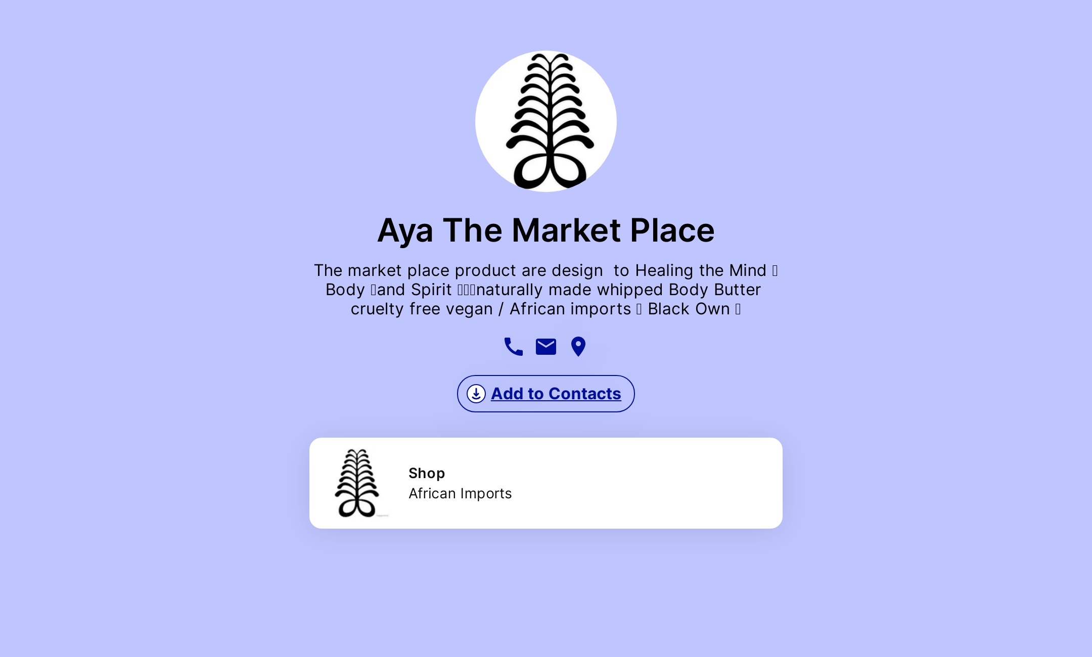 Aya The Market Place's Flowpage