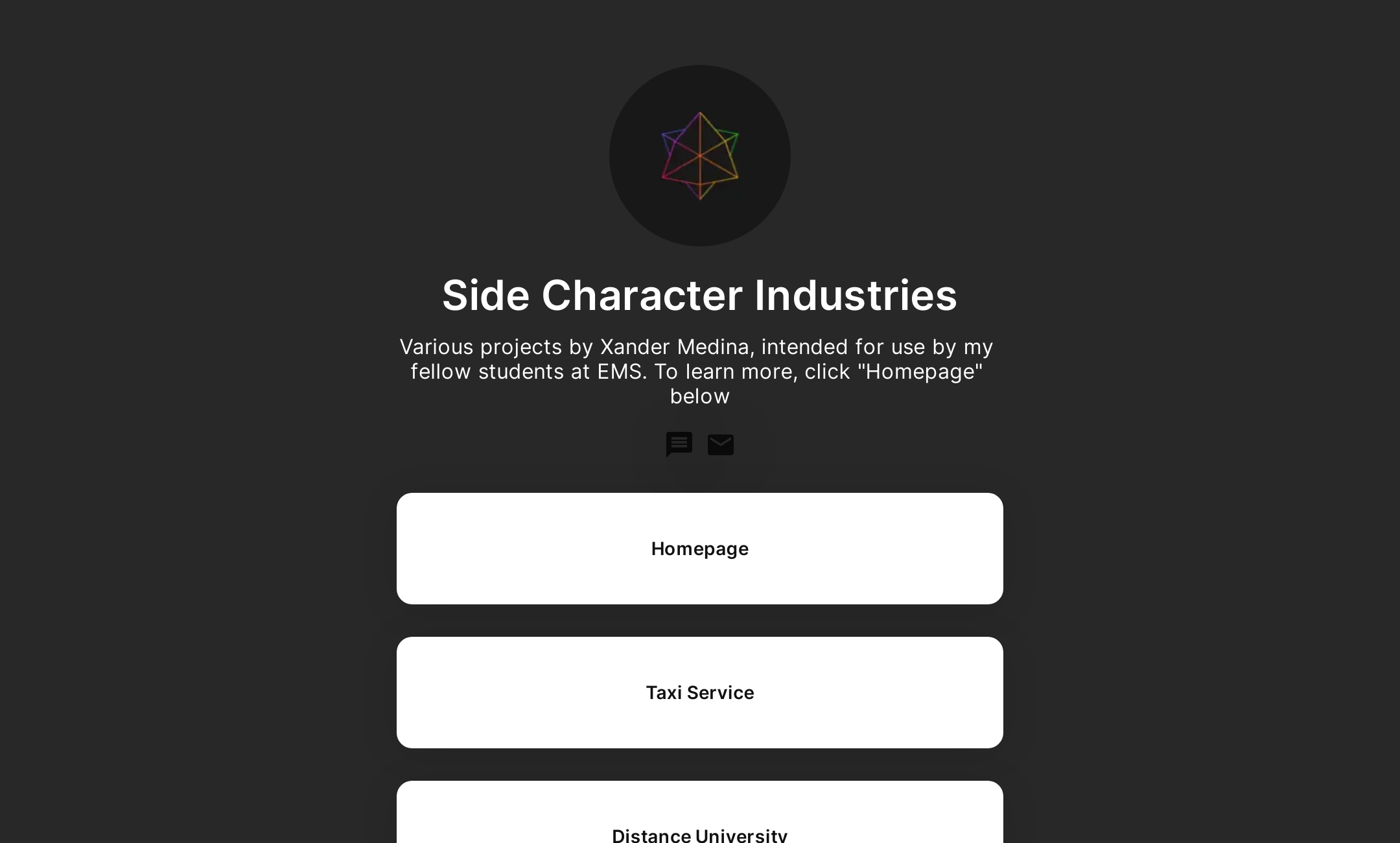 Side Character Industries' Flowpage