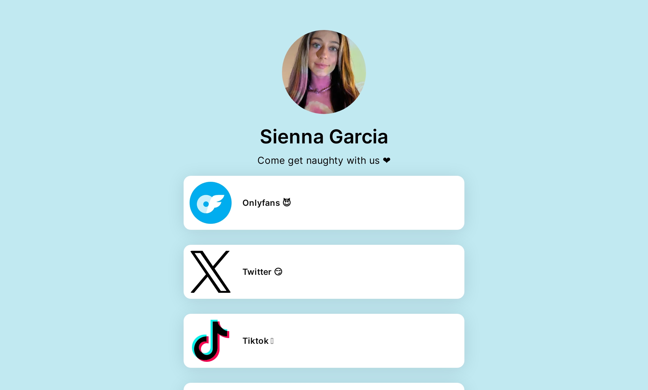 Sienna Garcia's Flowpage