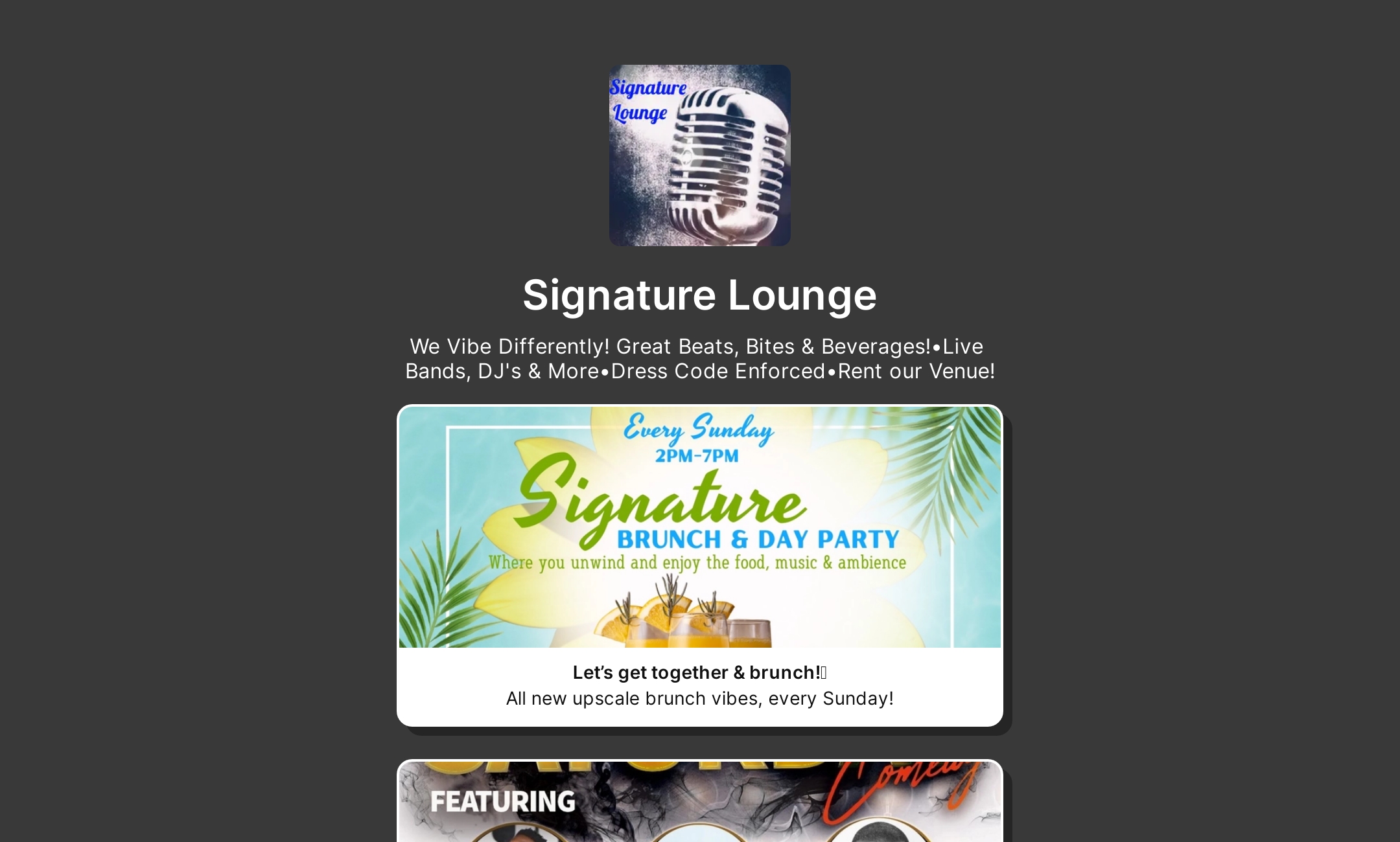 Signature Lounge's Flowpage