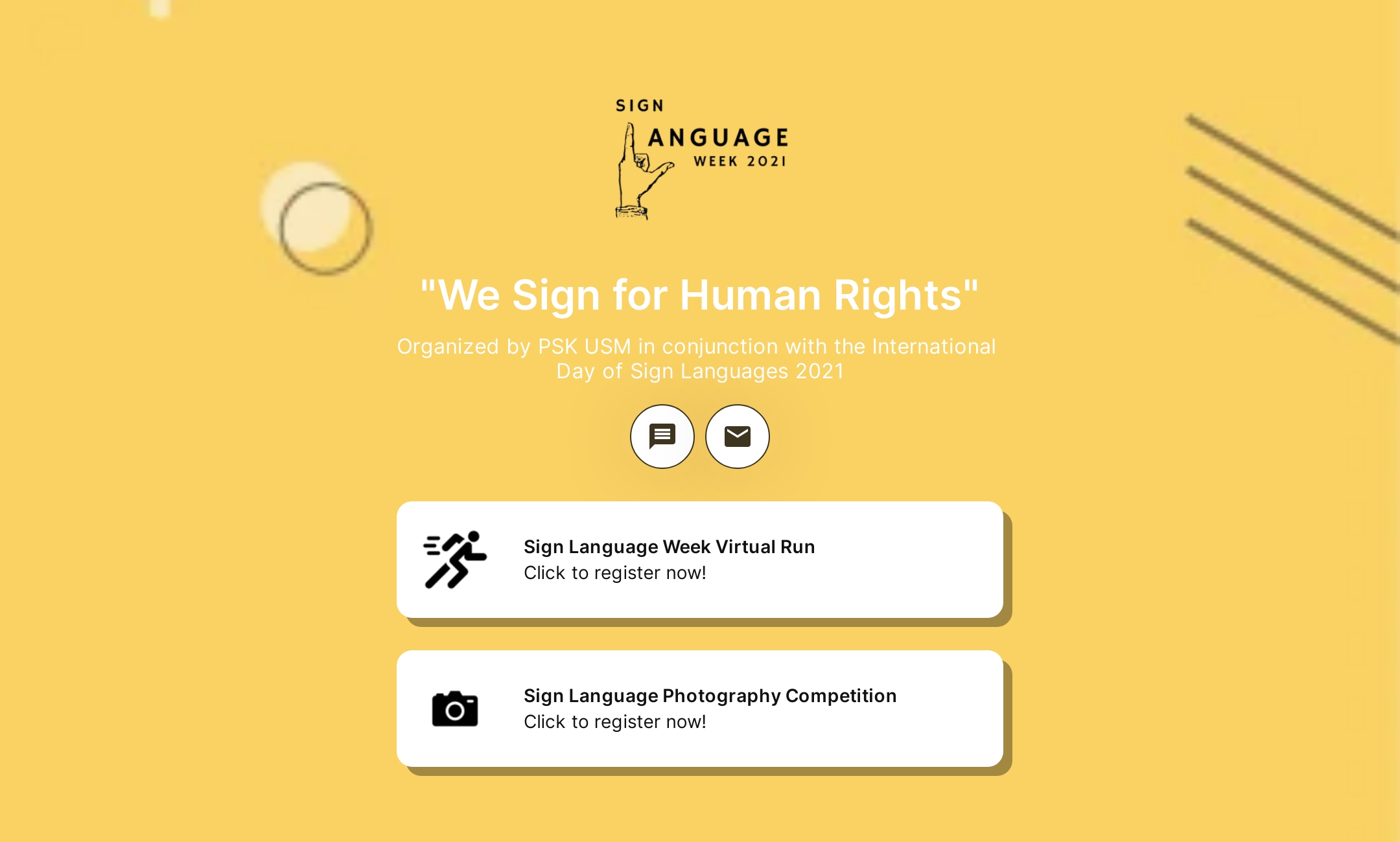 "We Sign for Human Rights"'s Flowpage