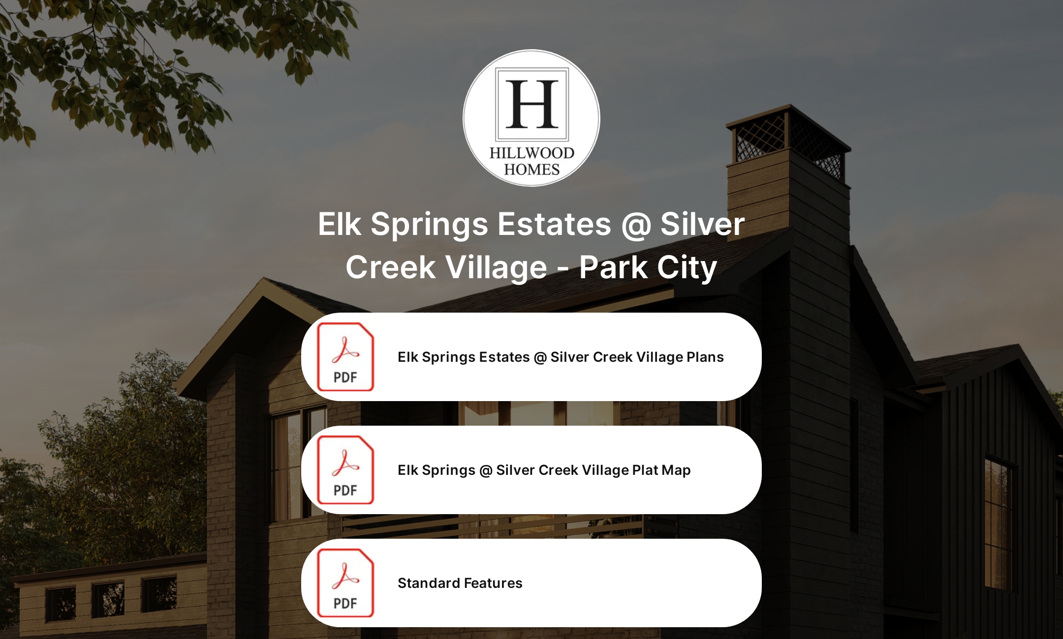 Elk Springs Estates @ Silver Creek Village - Park City's Flowpage