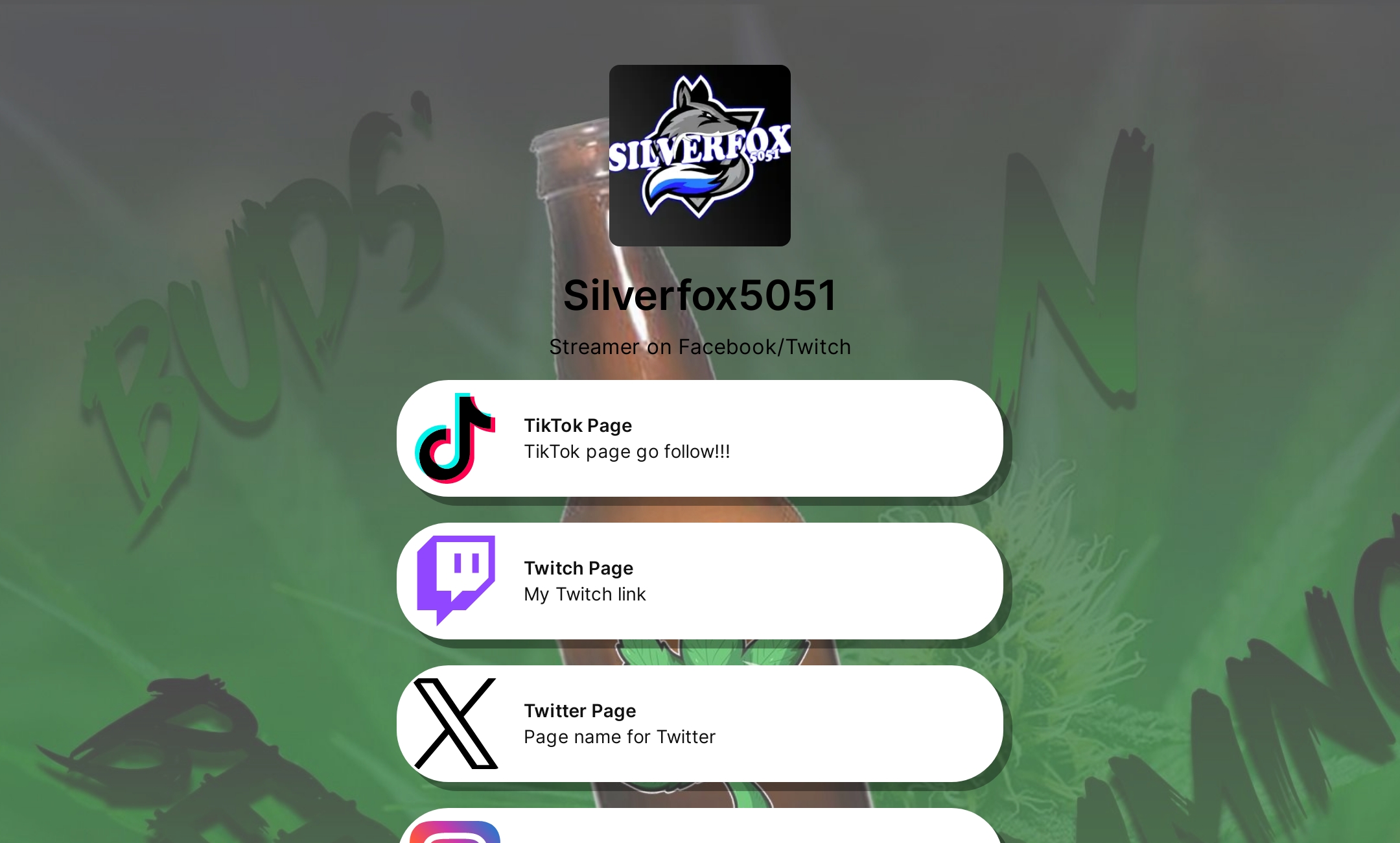 Silverfox5051's Flowpage