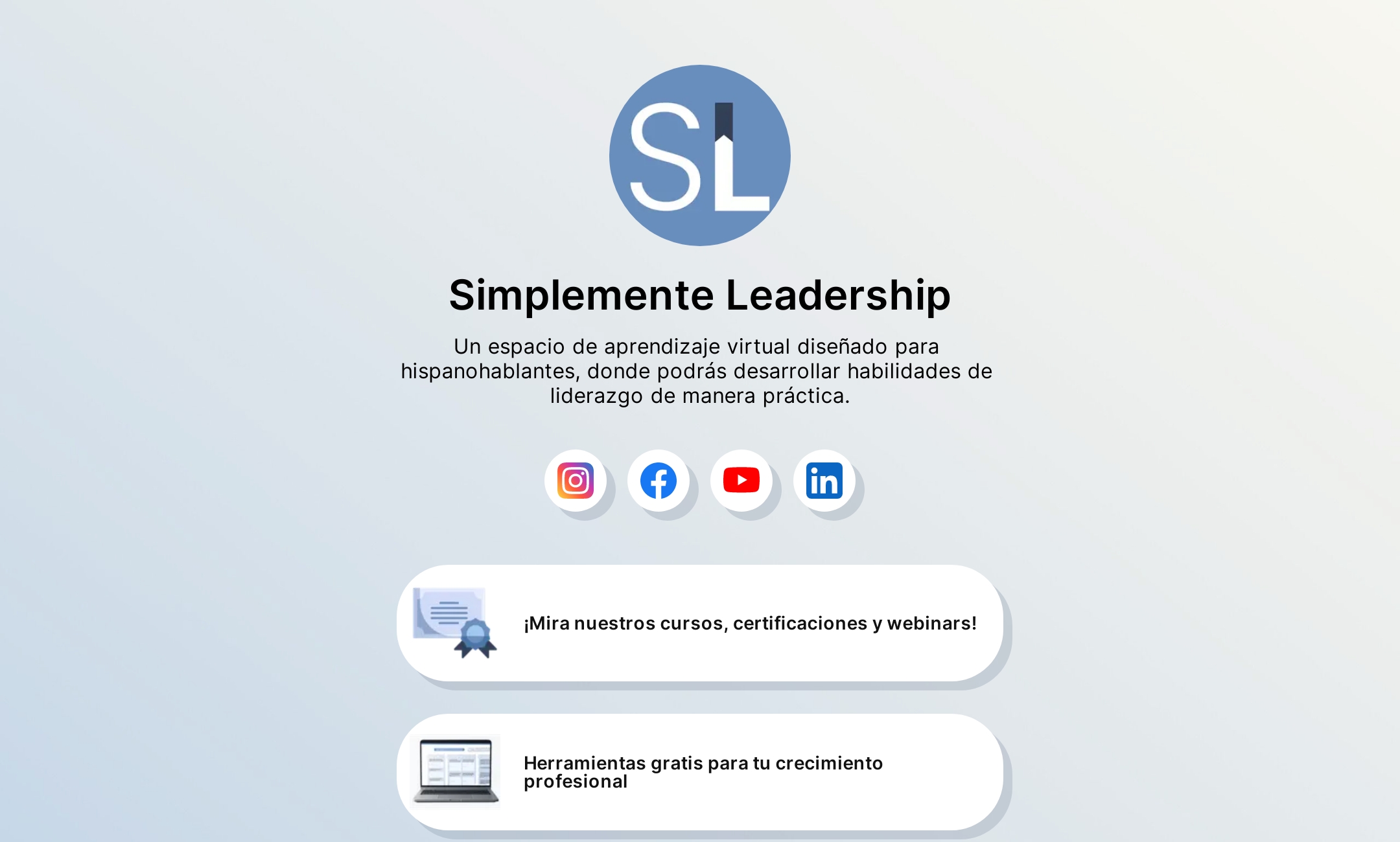 Simplemente Leadership's Flowpage