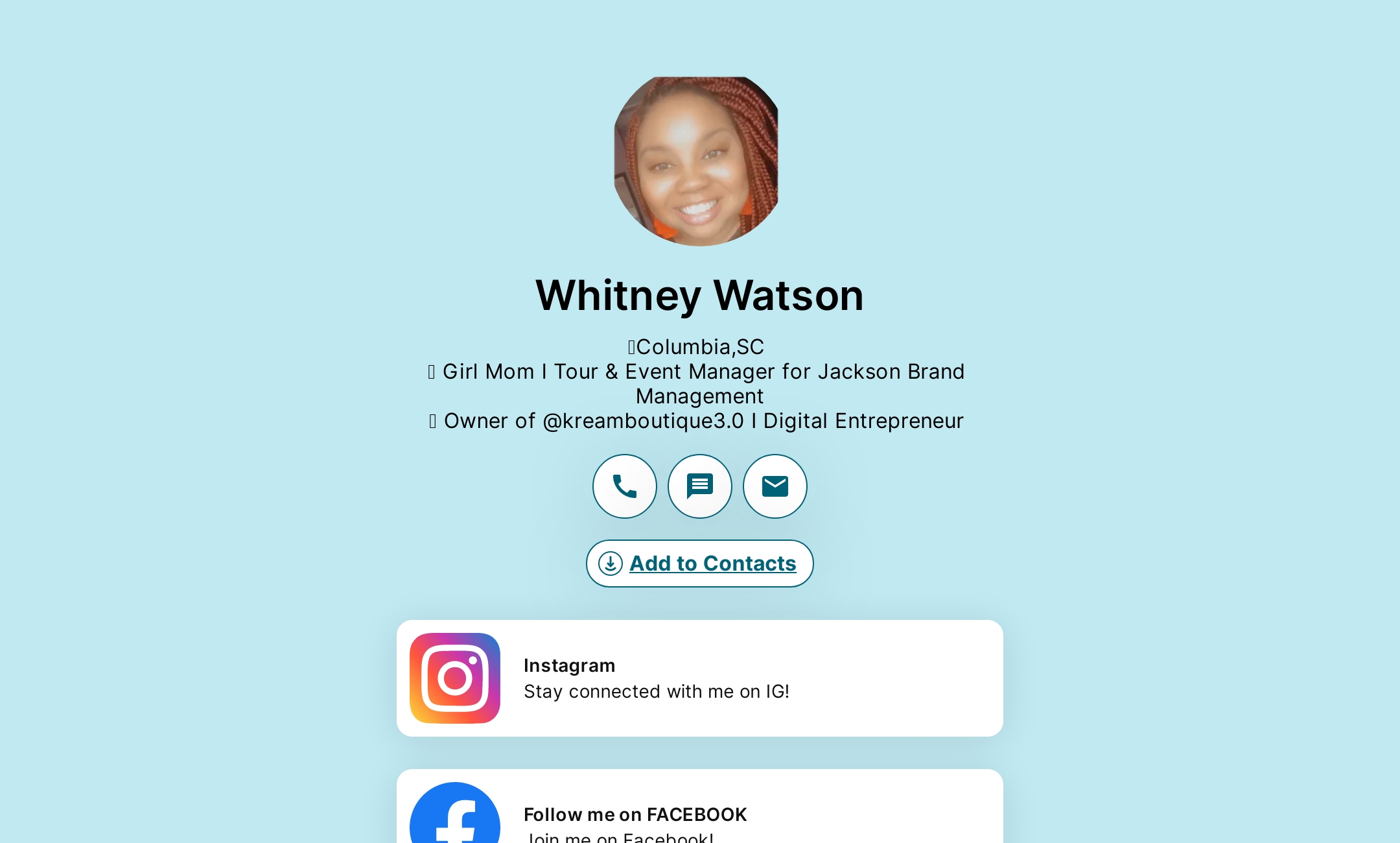Whitney Watson's Flowpage