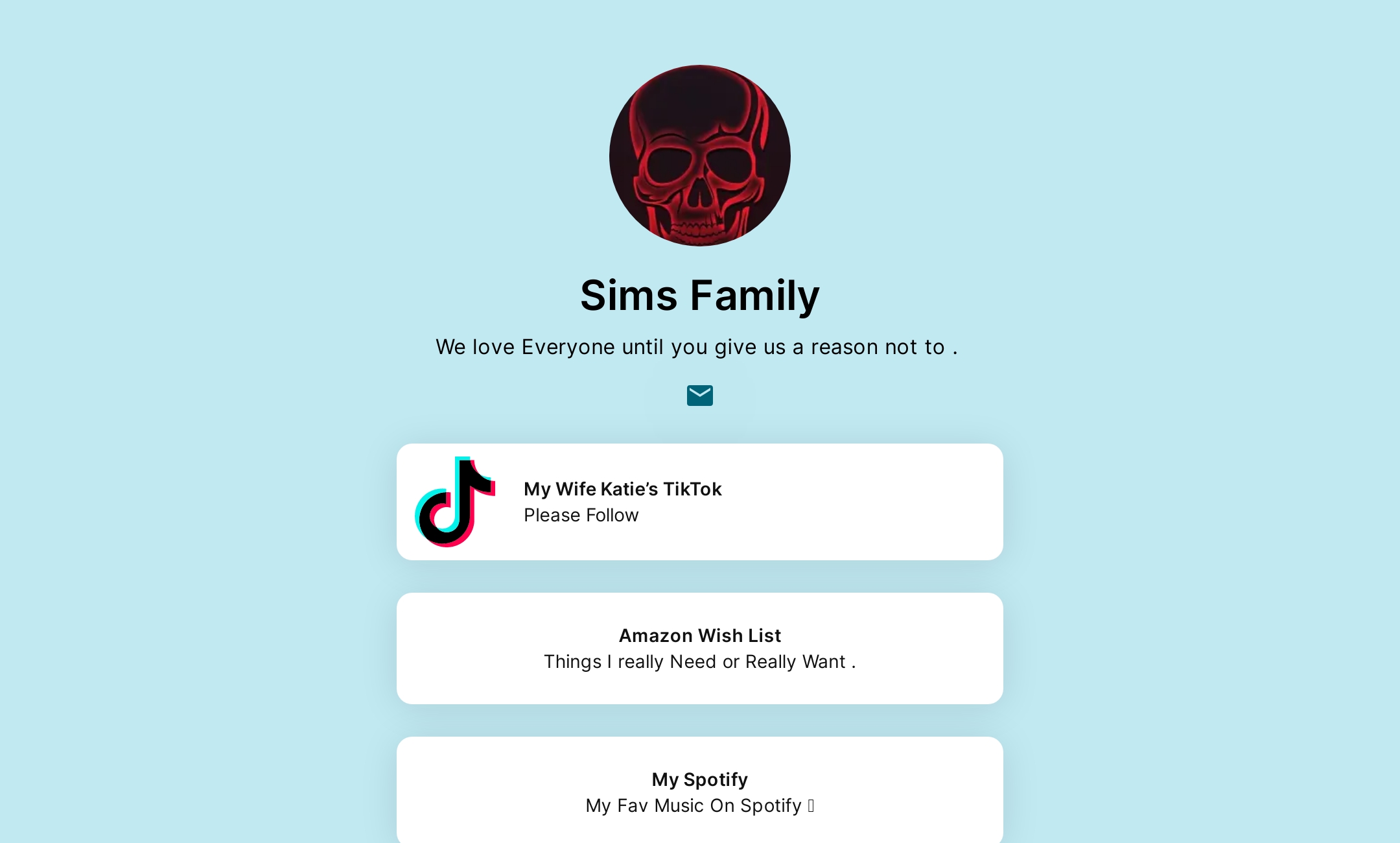Sims Family's Flowpage