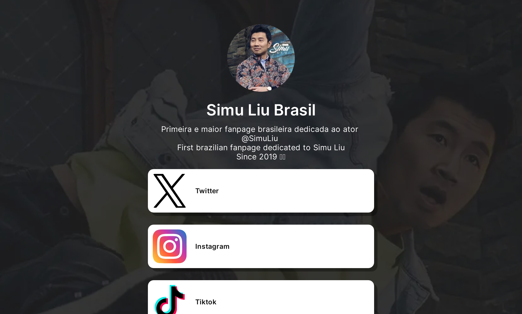 Simu Liu Brasil's Flowpage