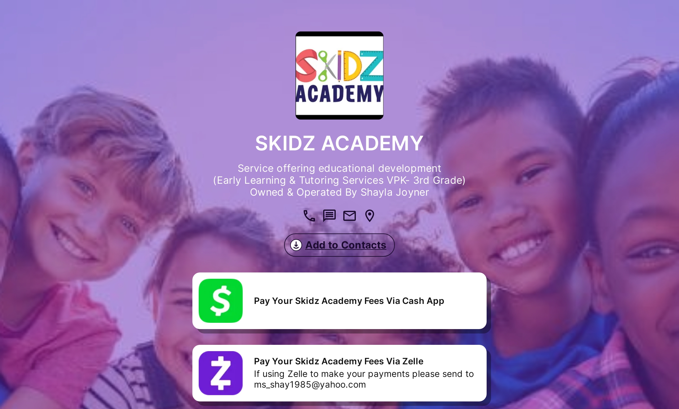 SKIDZ ACADEMY's Flowpage