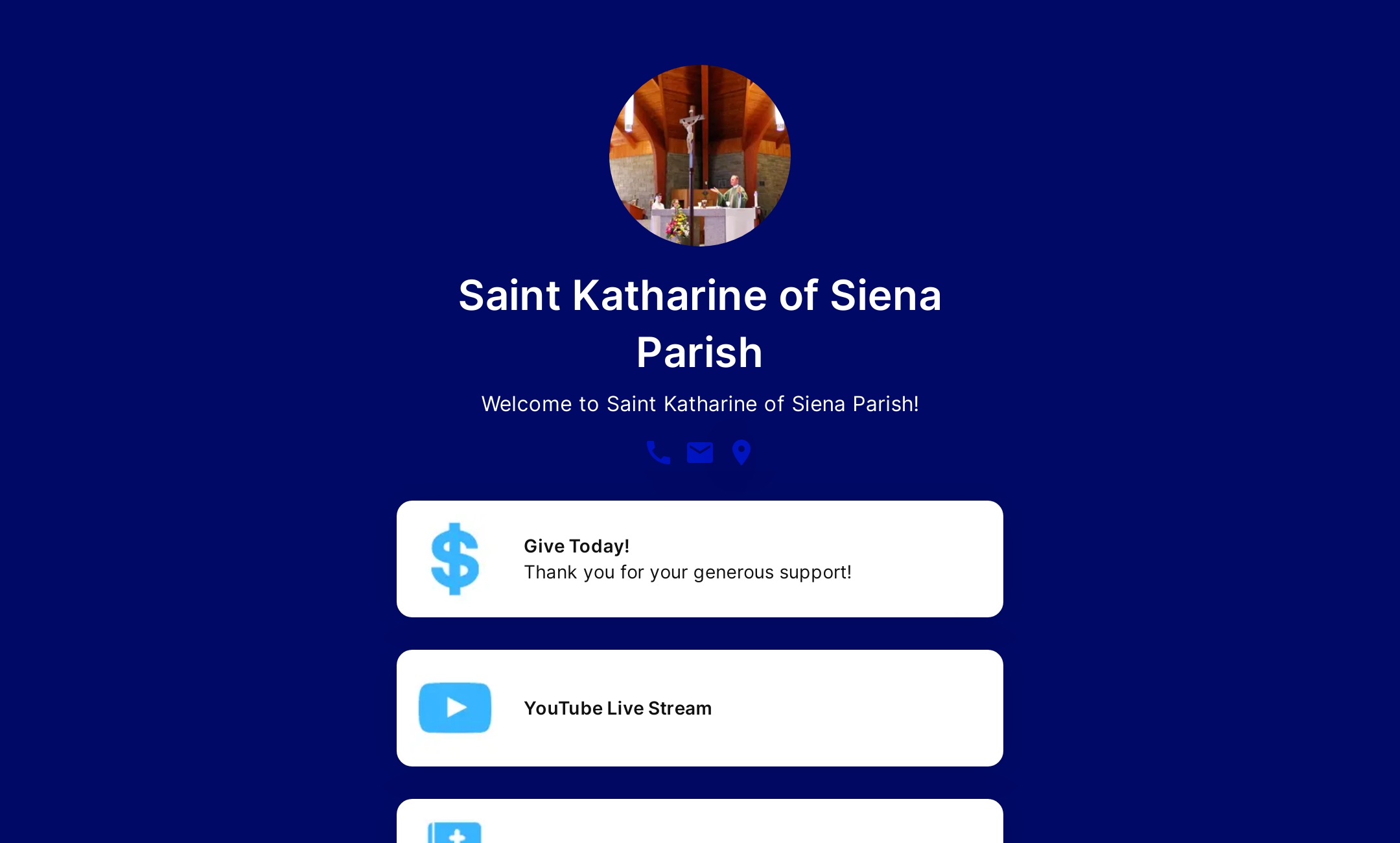 Saint Katharine of Siena Parish's Flowpage