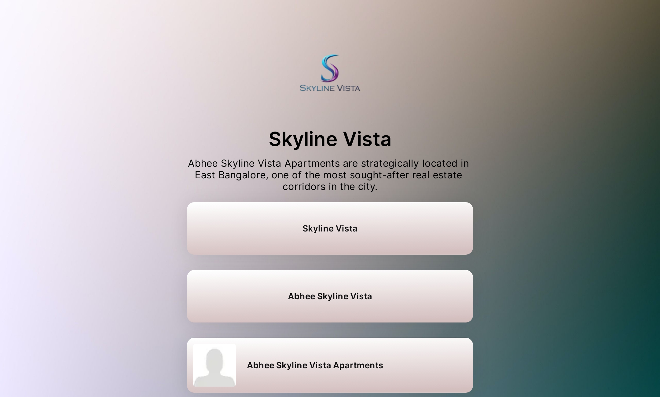 Skyline Vista's Flowpage