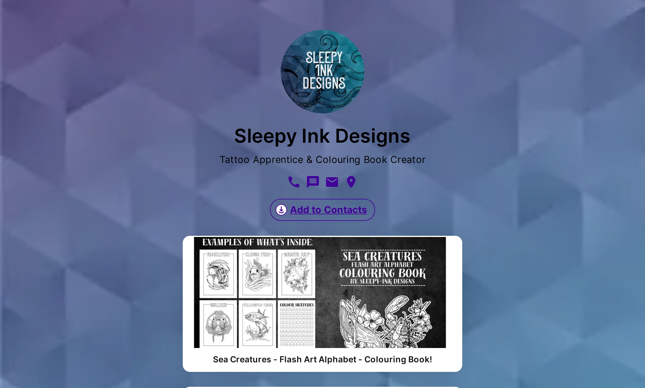 Sleepy Ink Designs' Flowpage