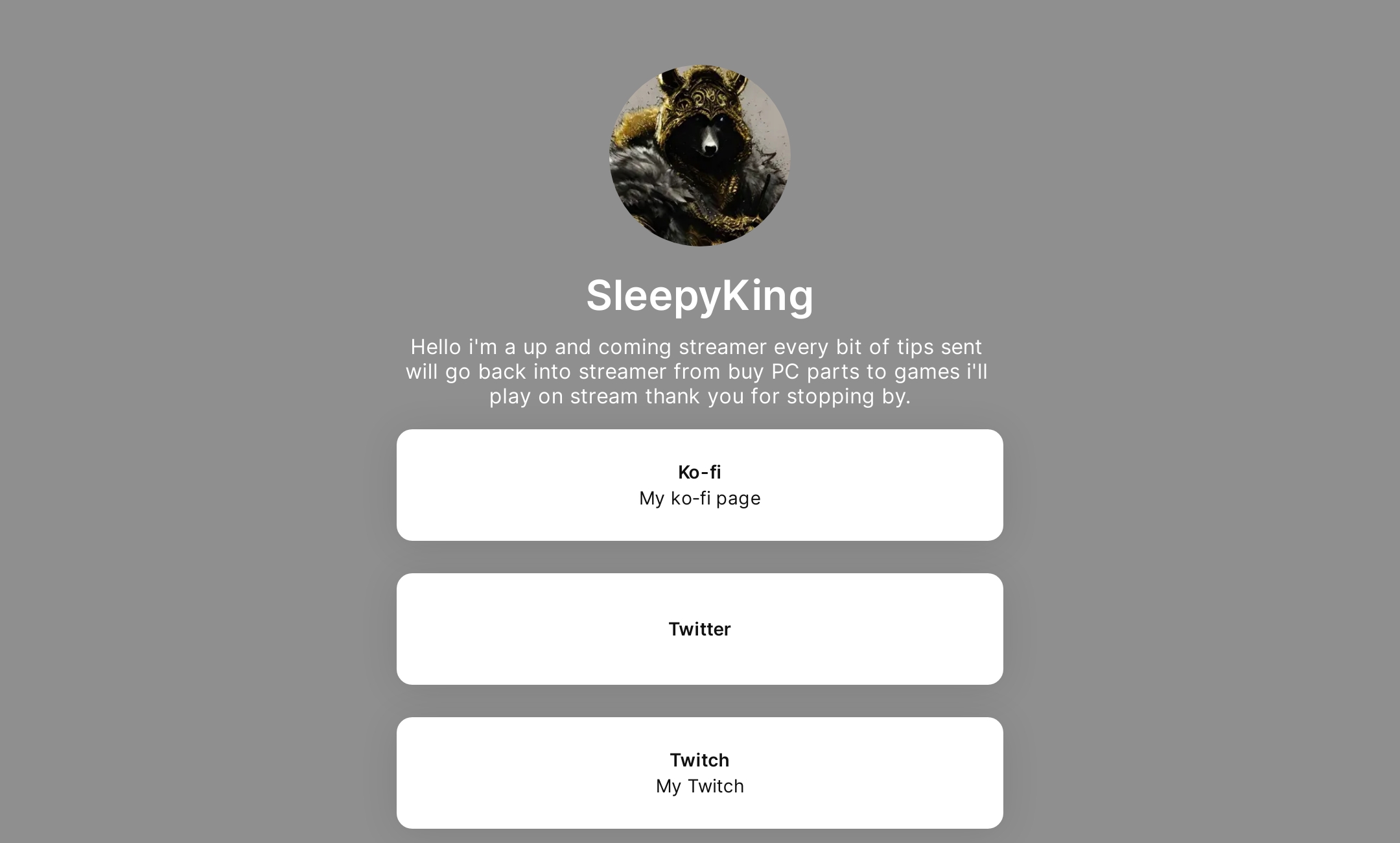 SleepyKing's Flowpage