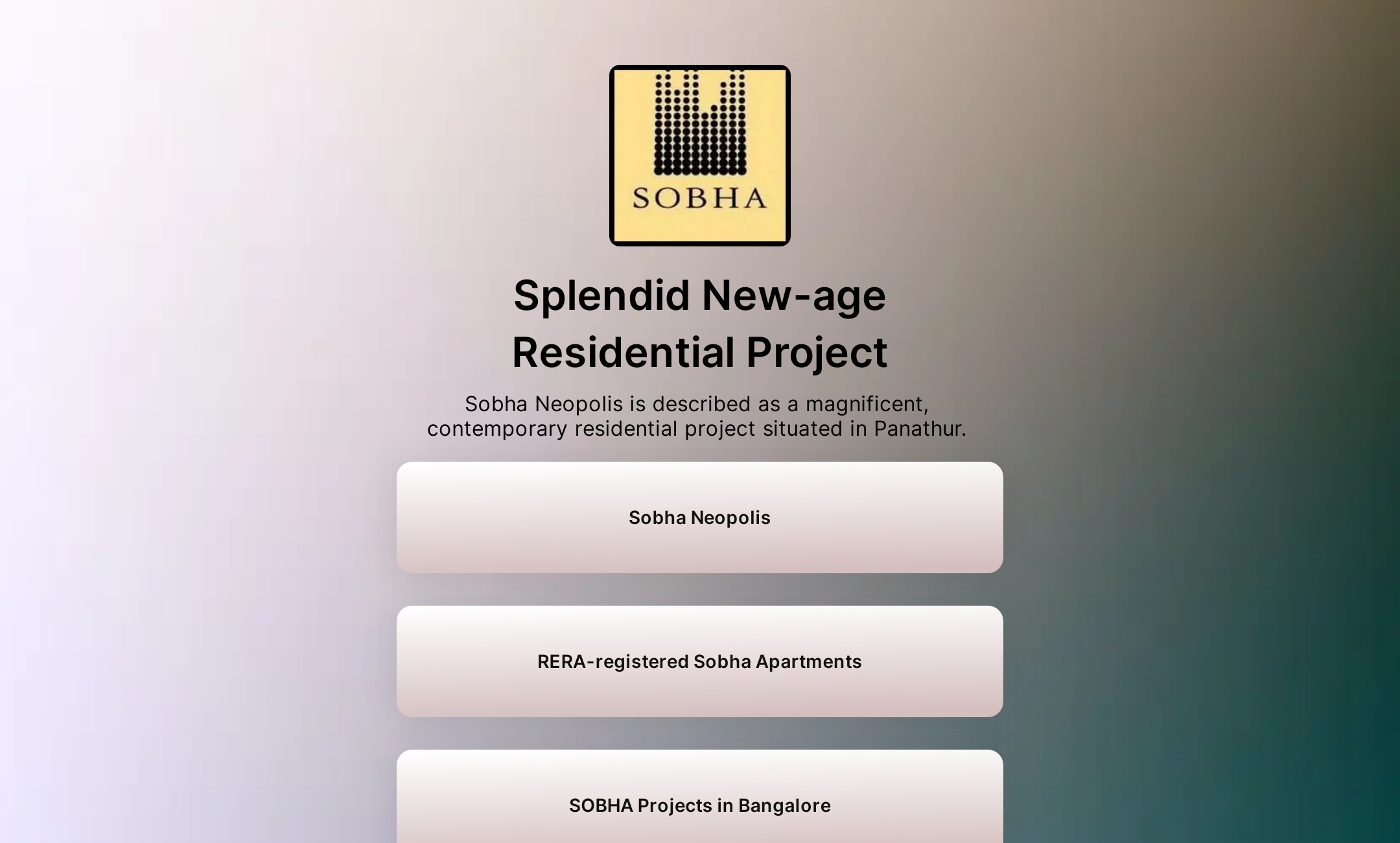 Splendid New-age Residential Project's Flowpage