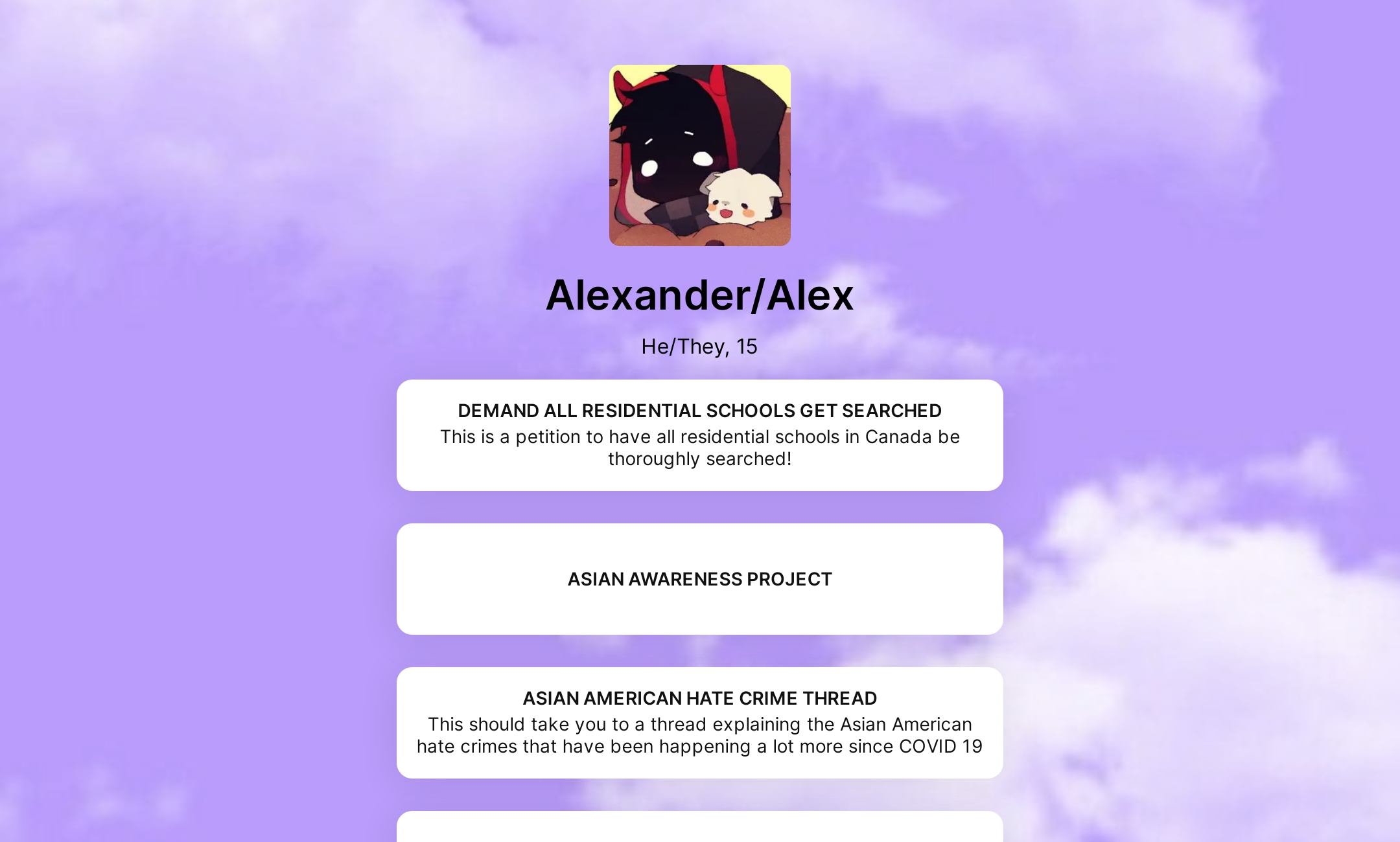 Alexander/Alex's Flowpage