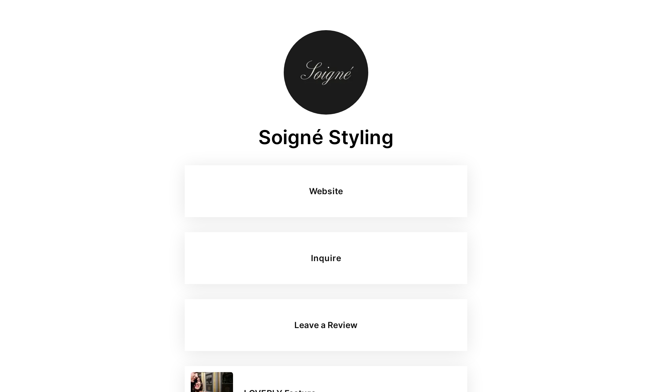 Soigné Styling's Flowpage