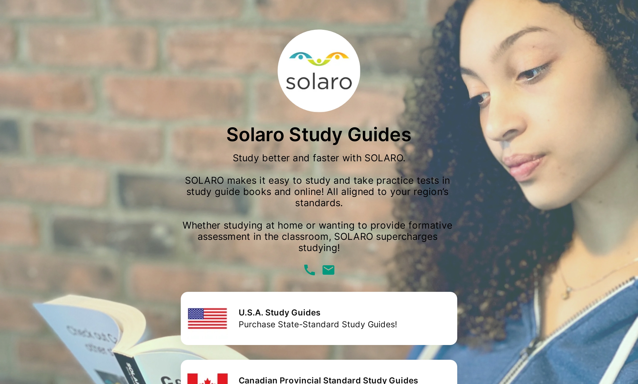 Solaro Study Guides' Flowpage