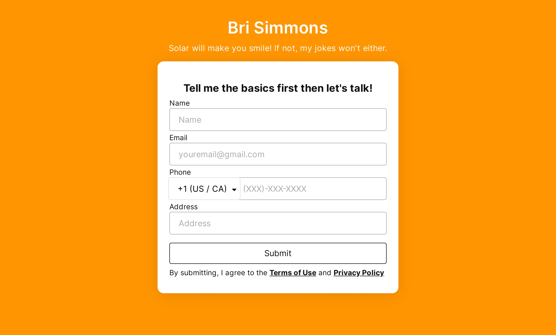 Bri Simmons' Flowpage