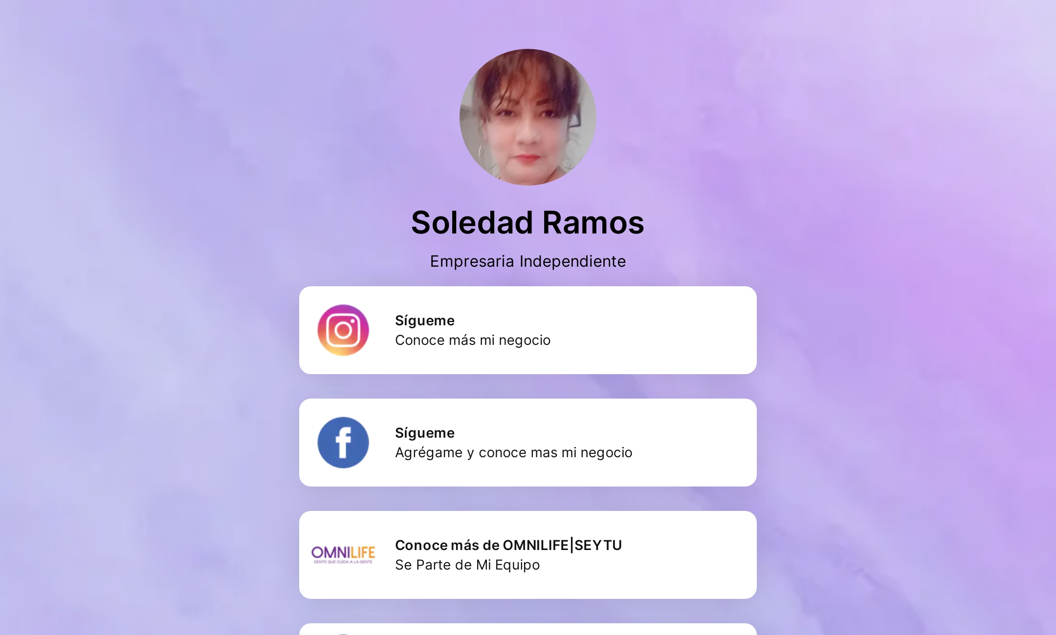 Soledad Ramos' Flowpage