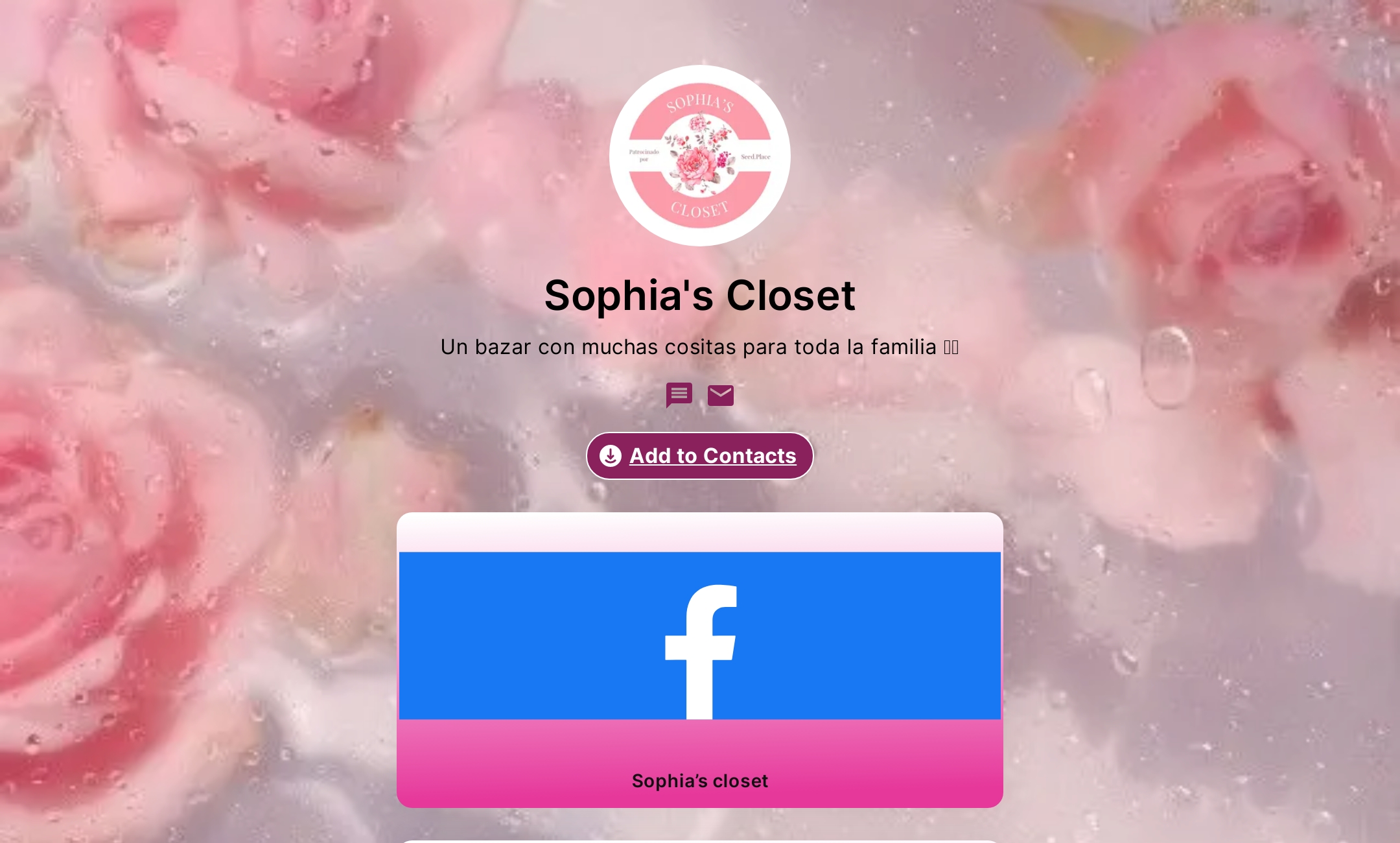 Sophia's Closet's Flowpage