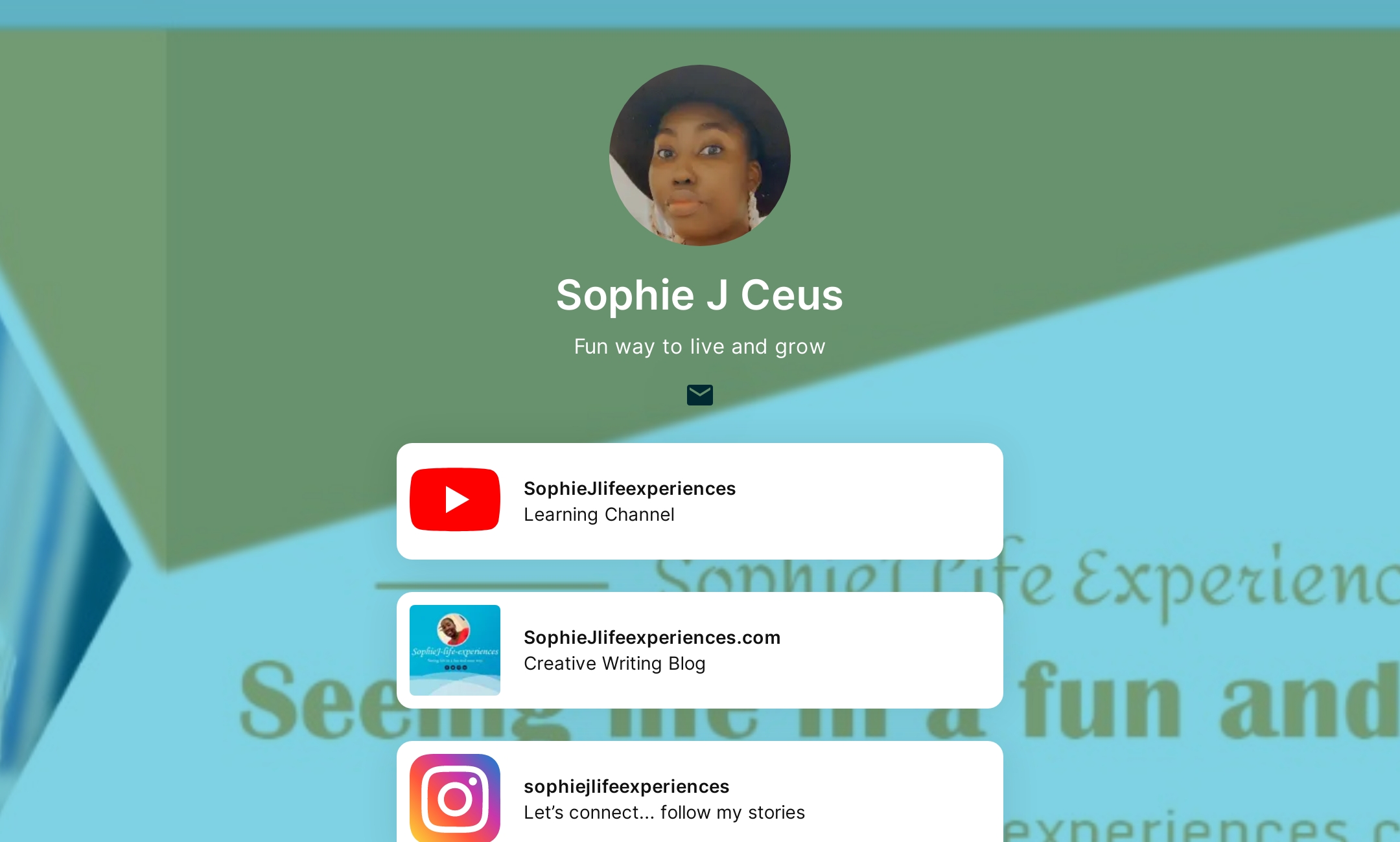 Sophie J Ceus' Flowpage