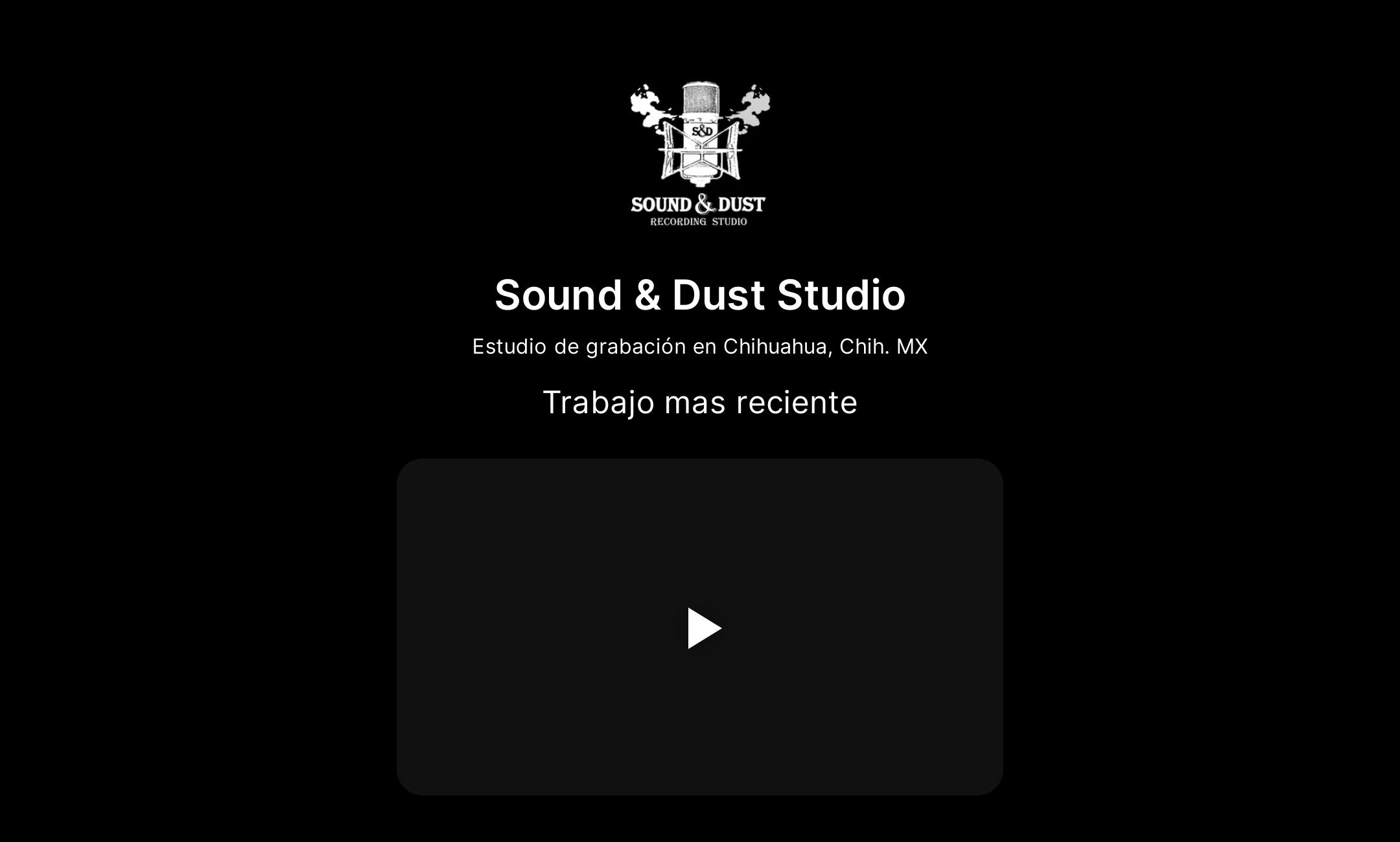 Sound & Dust Studio's Flowpage