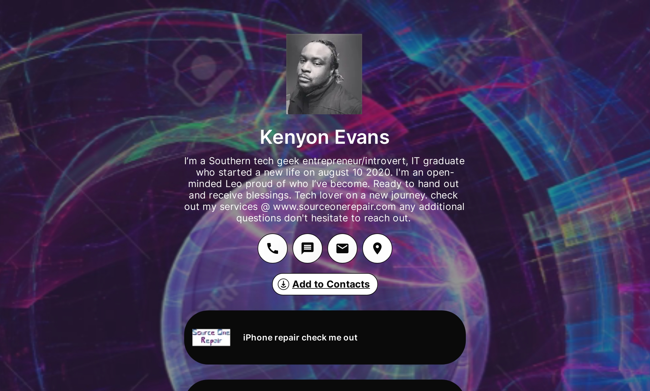 Kenyon Evans' Flowpage