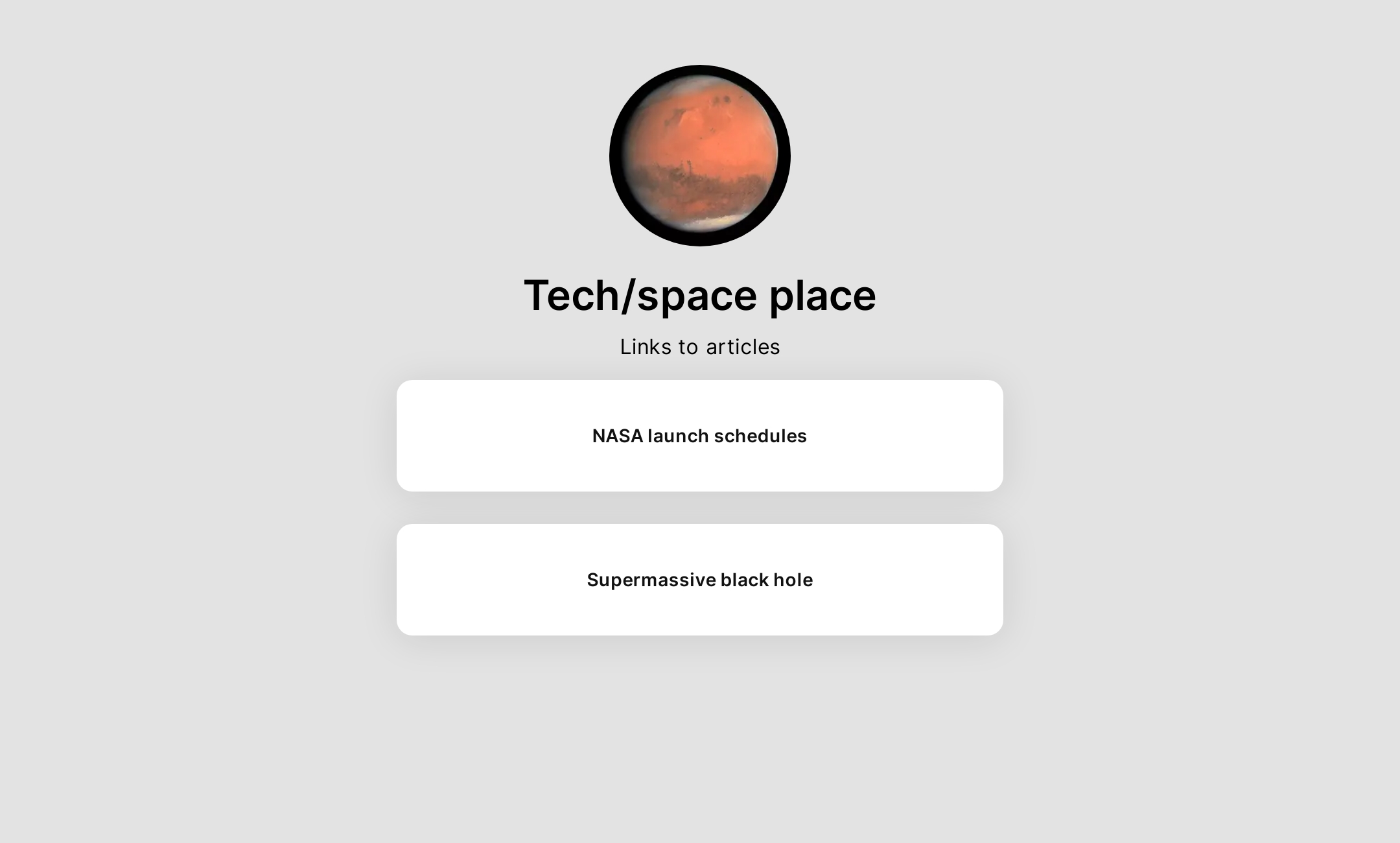 Tech/space place's Flowpage