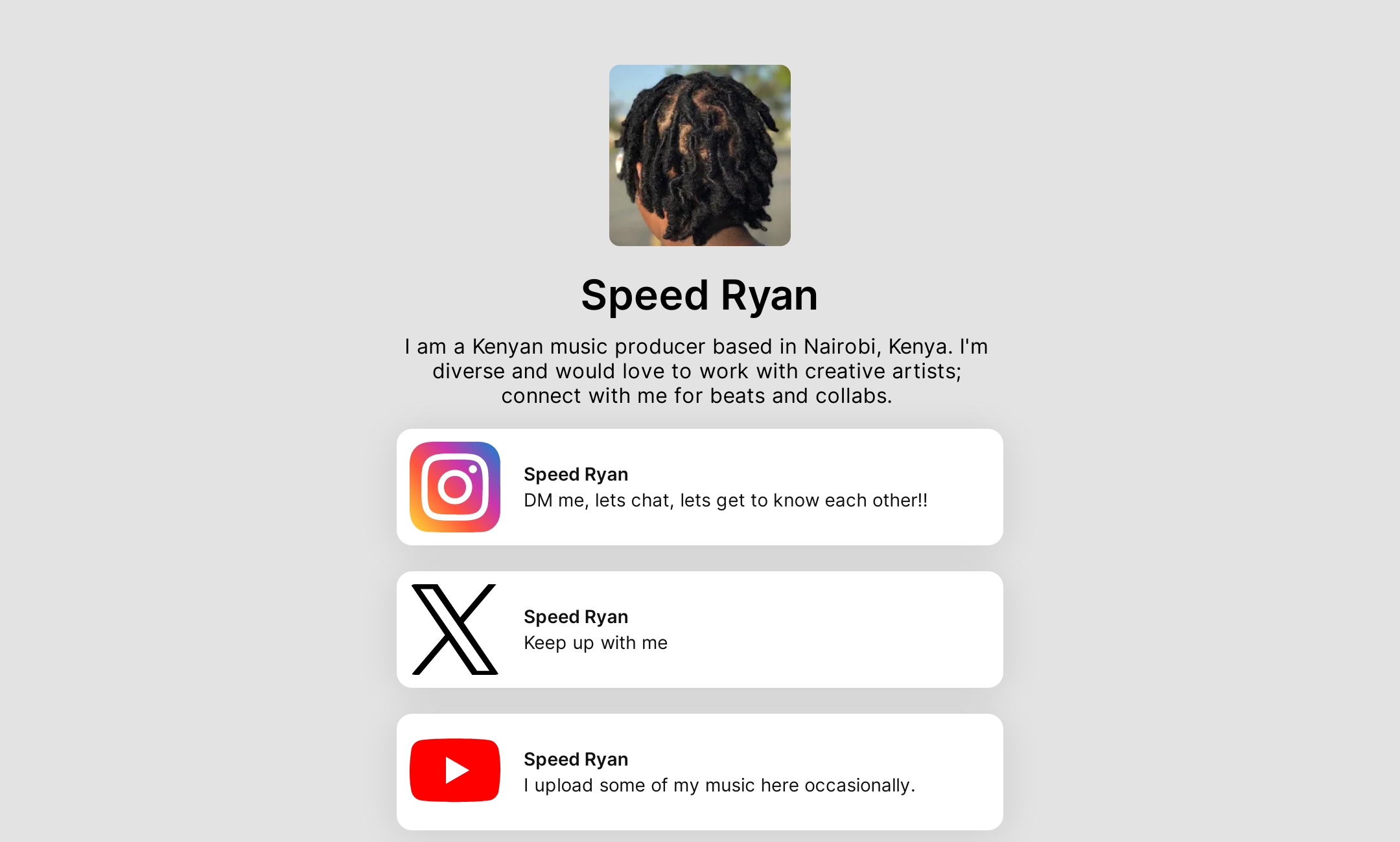 Speed Ryan's Flowpage