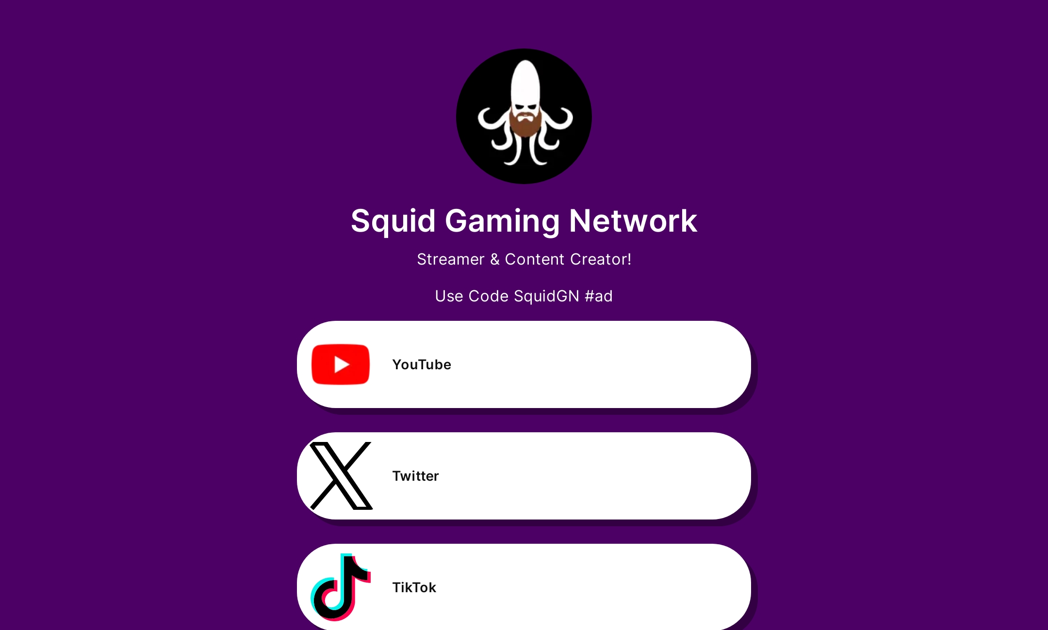Squid Gaming Network's Flowpage