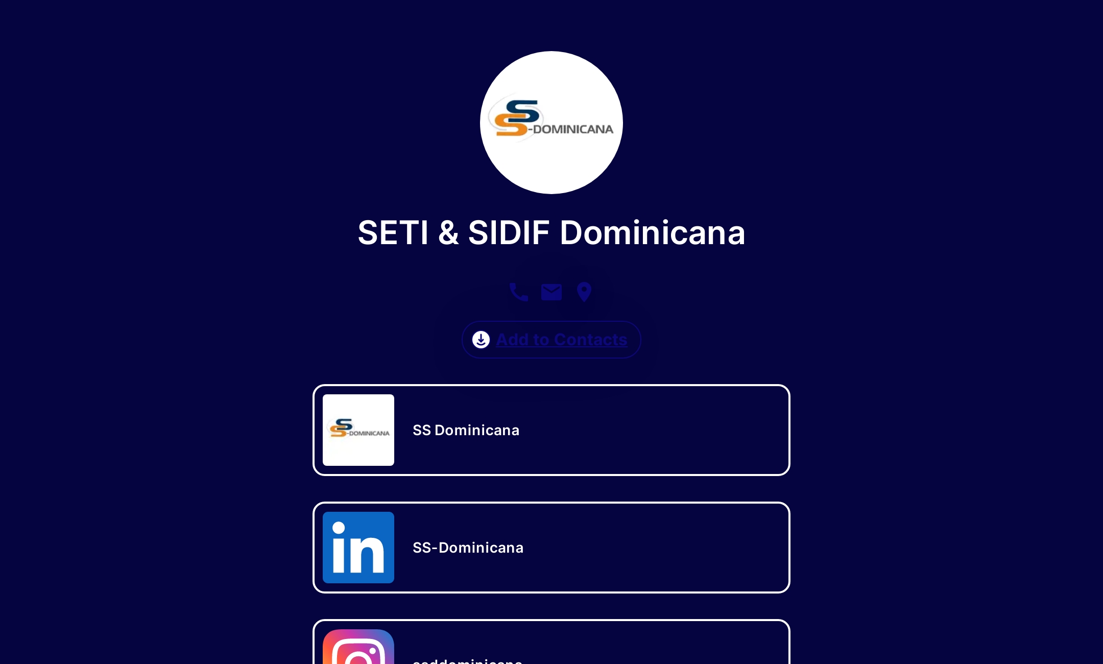 SETI & SIDIF Dominicana's Flowpage