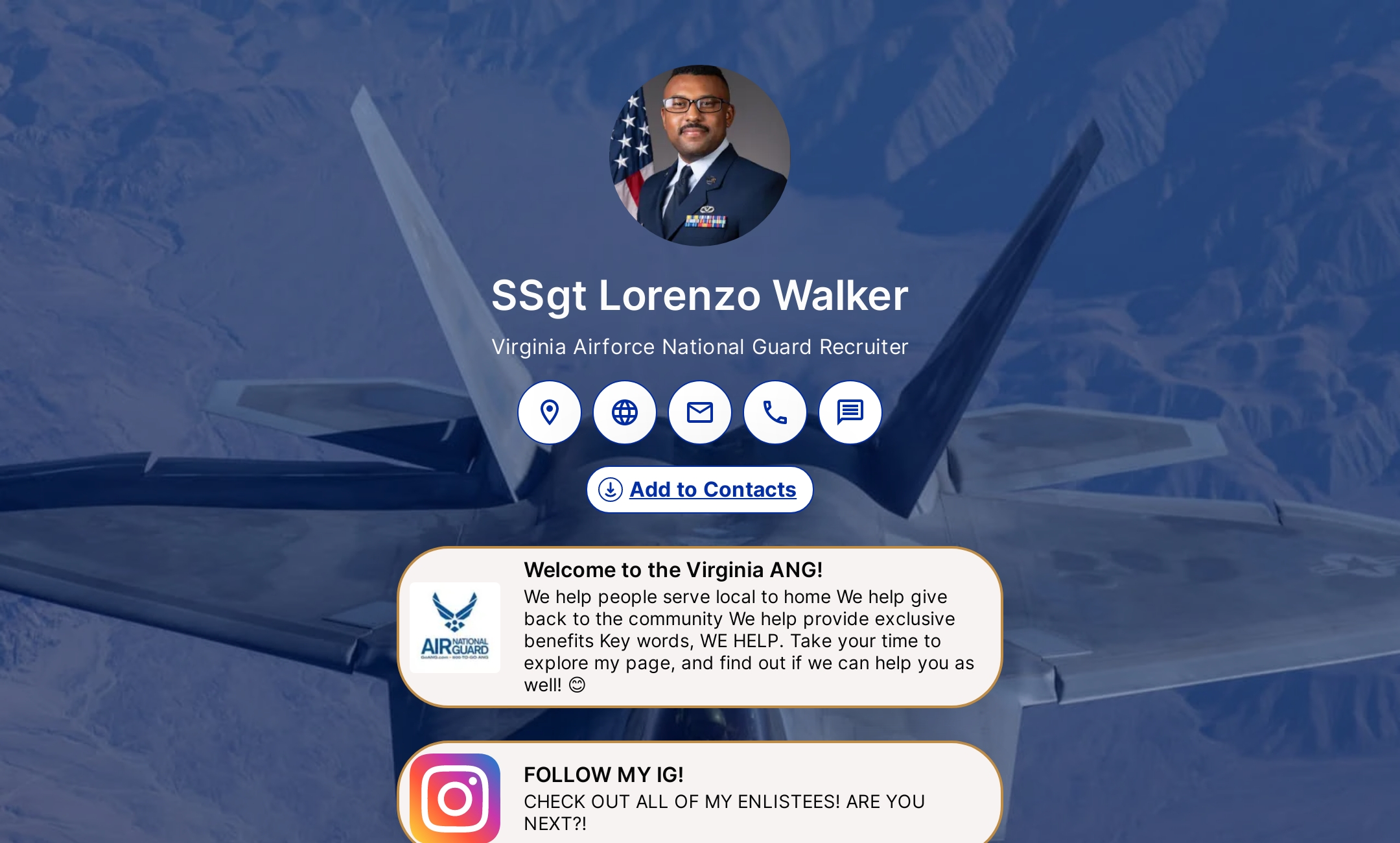 SSgt Lorenzo Walker's Flowpage