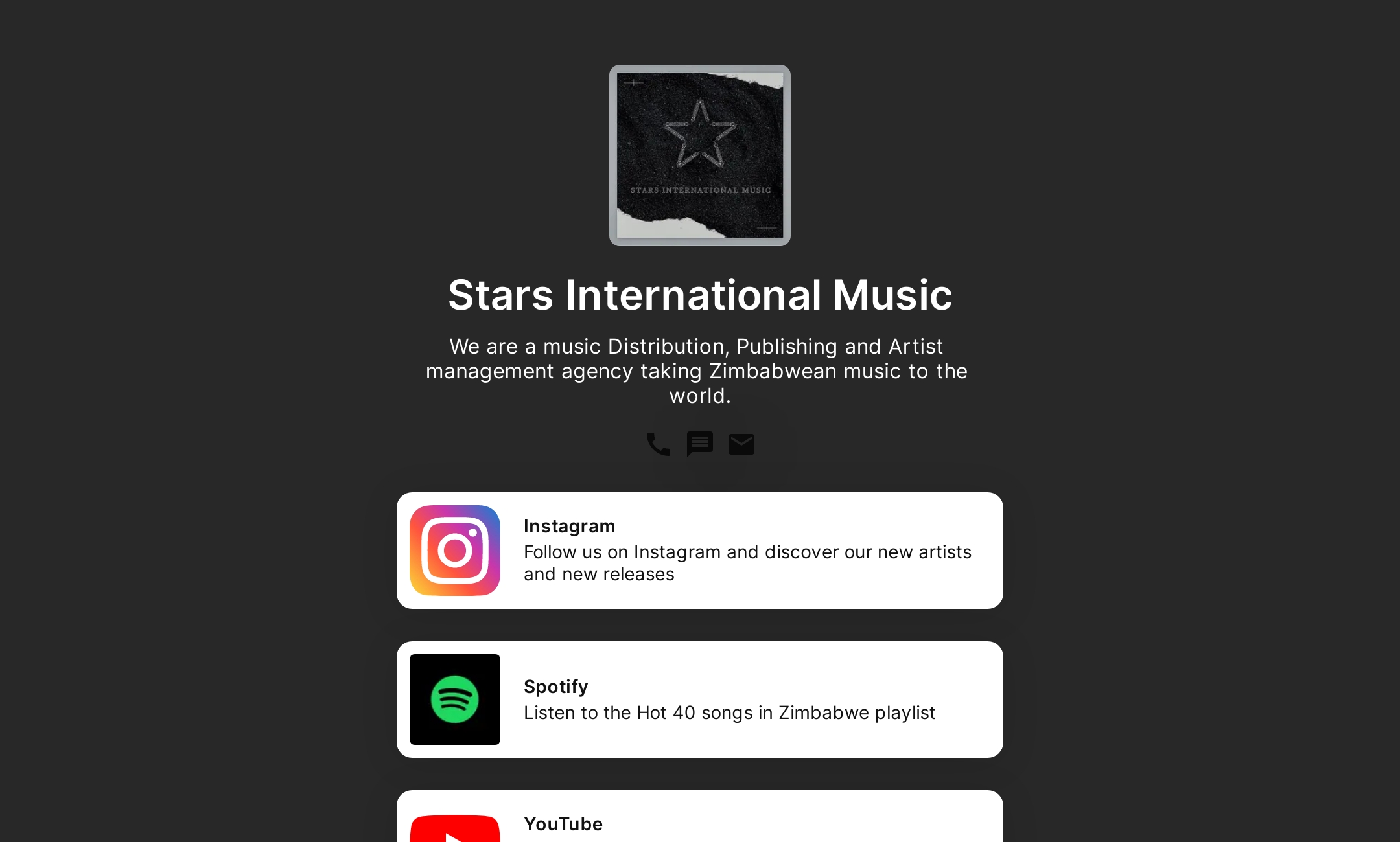 Stars International Music's Flowpage